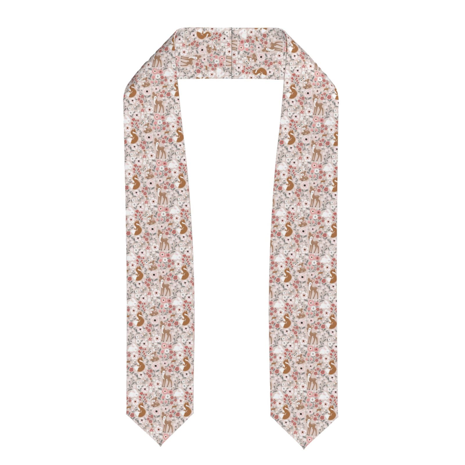 Rateoe Autumn Floral Deer Pattern Graduation Shawl Stole – Elegant ...