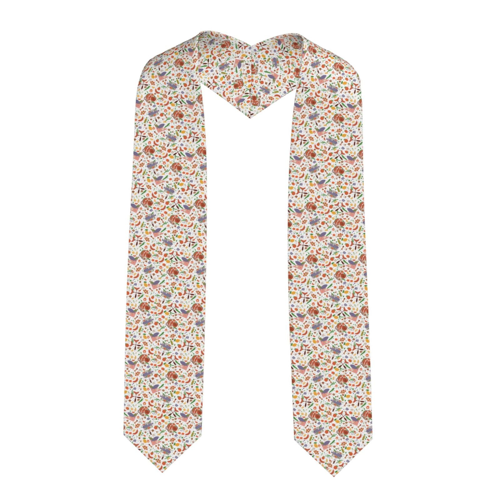 Rateoe BBQ Party1 Pattern Graduation Shawl Stole – Elegant Stole for ...