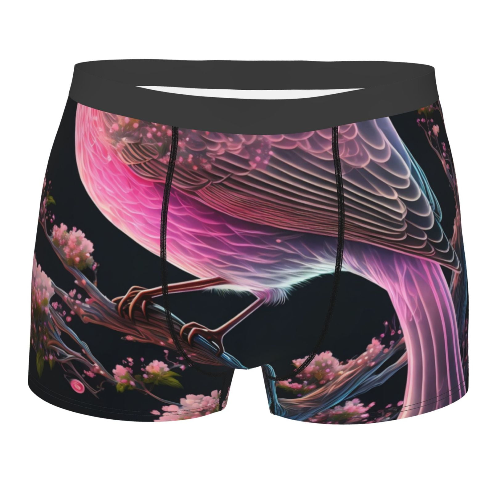 Rateoe Bird 2 Mens Boxer Briefs Poly Spandex Performance Boxer Briefs ...