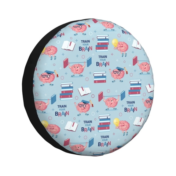 Camper Spare Tire Cover Colorful Flower with Butterflies Wheel ...