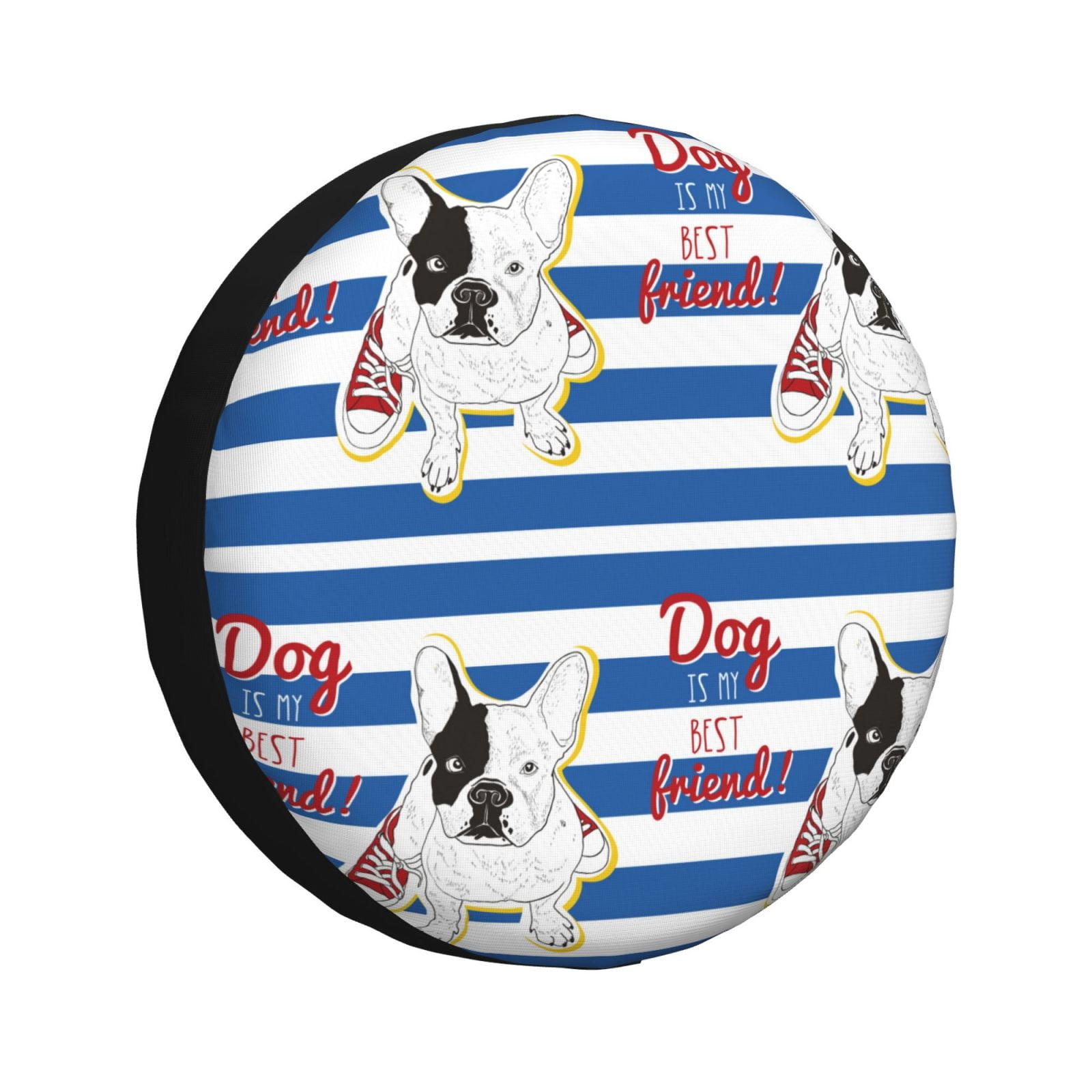 Rateoe Bulldog Friend Pattern Tire Cover Wheel Protectors Weatherproof ...