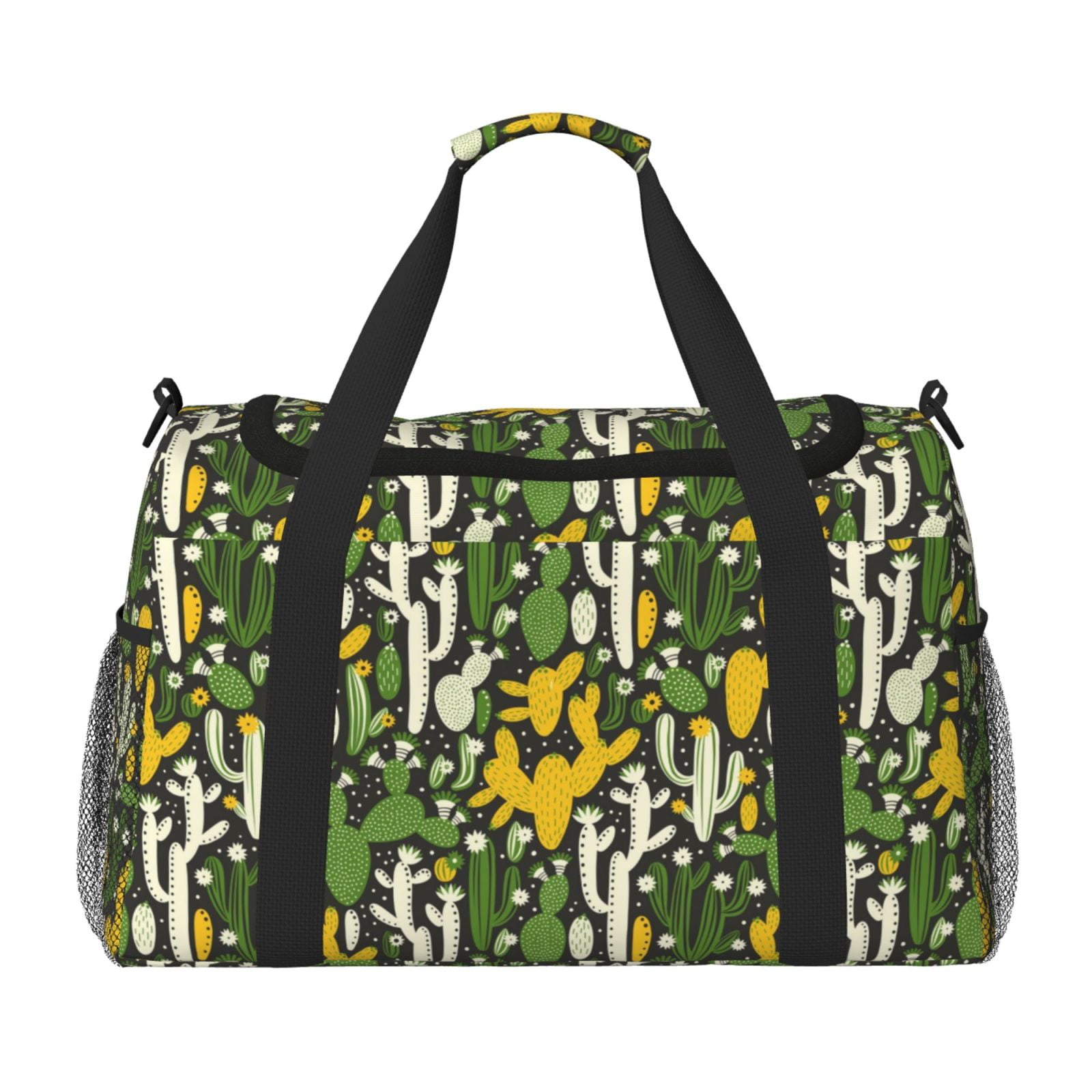 Rateoe Cactus 4 Pattern Gym Bag for Women, Duffle Bag for Travel with ...