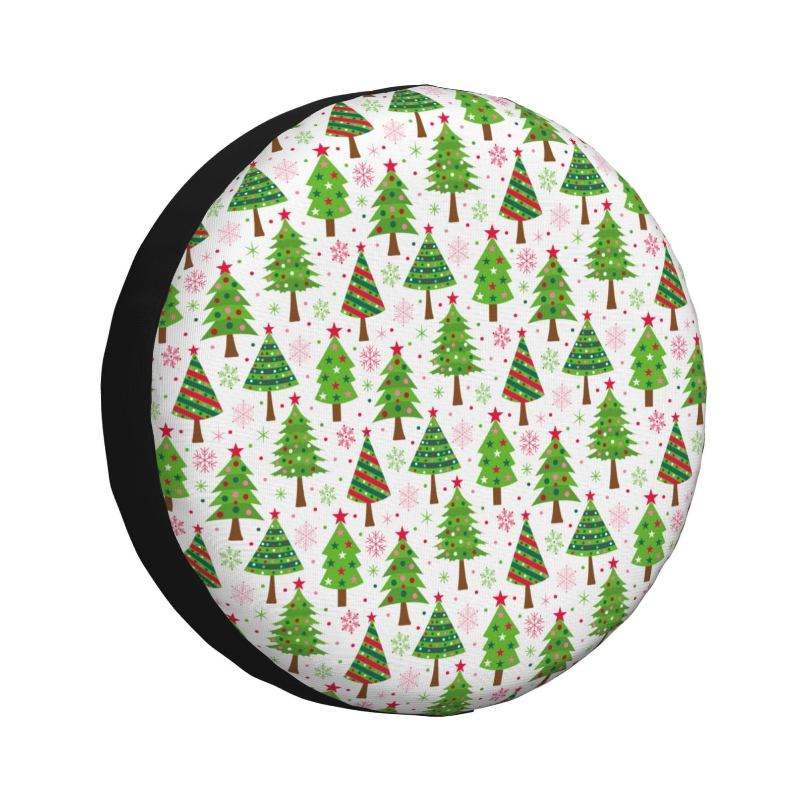 Rateoe Christmas Trees Pattern Tire Cover Wheel Protectors Weatherproof ...