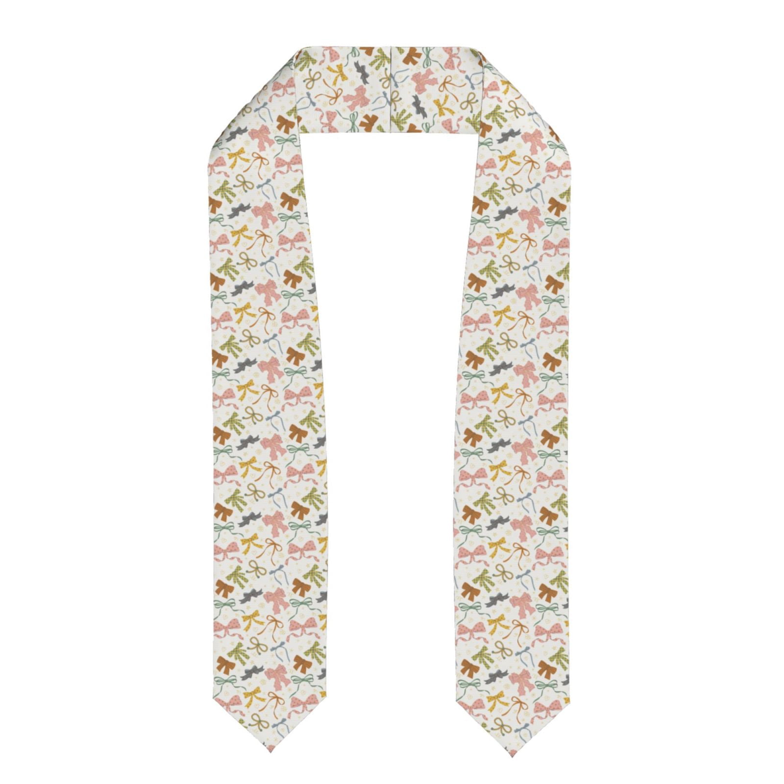Rateoe Colorful Bow Knots1 Pattern Graduation Shawl Stole – Elegant ...