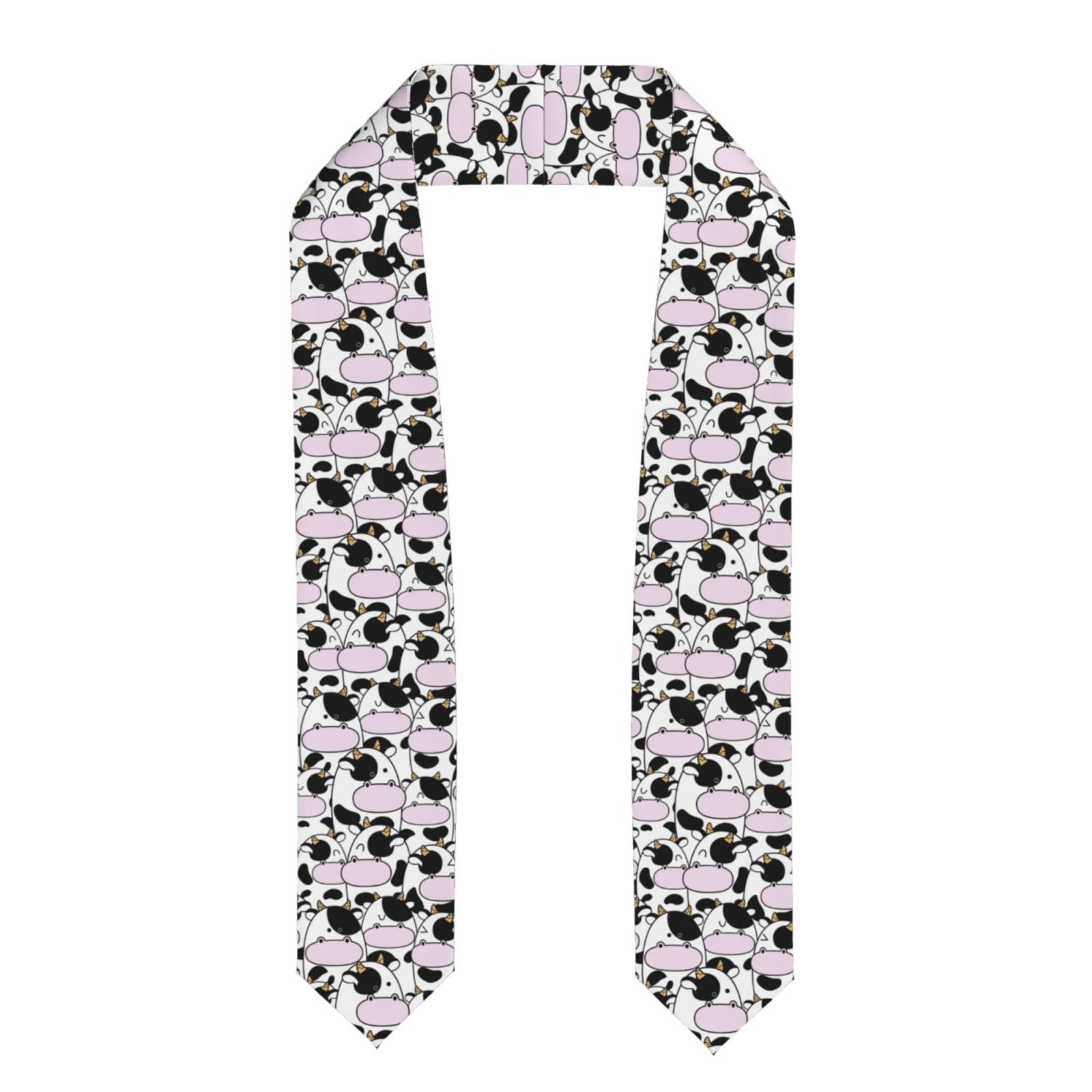 Rateoe Cute Animal with Cow Pattern Graduation Shawl Stole – Elegant ...