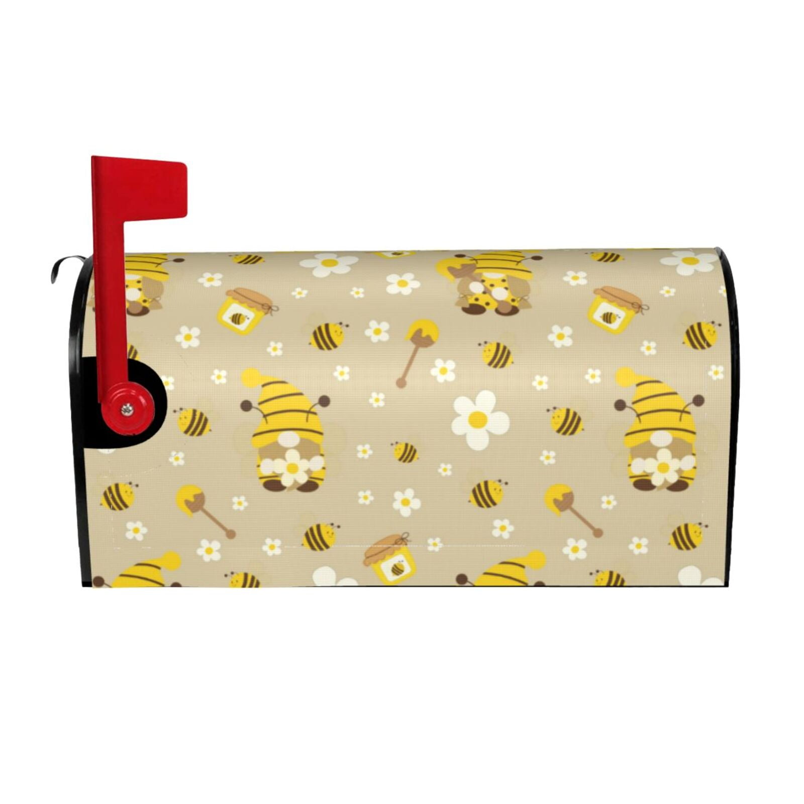 Rateoe Cute Bee Gnomes Printed Mailbox Covers - Easy to Install Fall ...