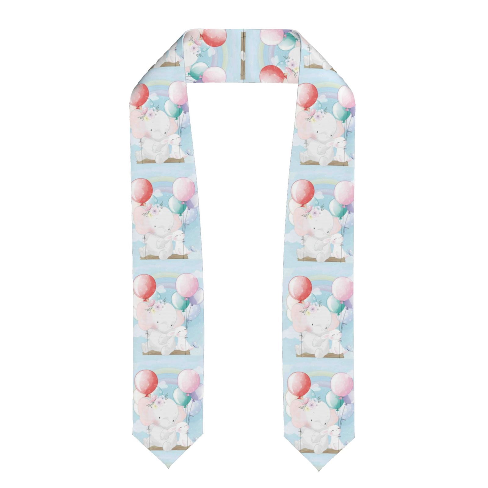 Rateoe Cute Elephant Pattern Graduation Shawl Stole – Elegant Stole for ...