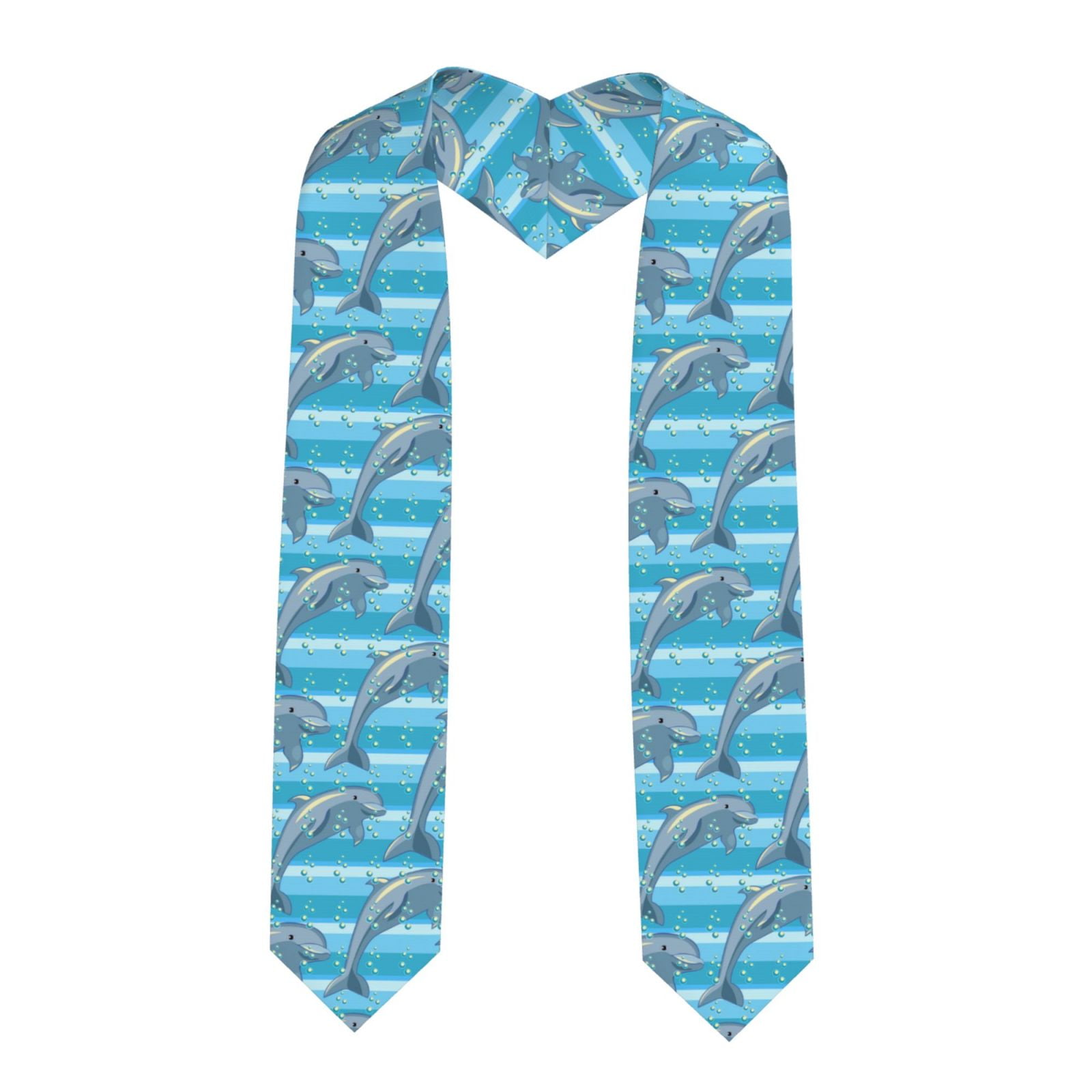 Rateoe Dolphin Pattern Graduation Shawl Stole – Elegant Stole for ...
