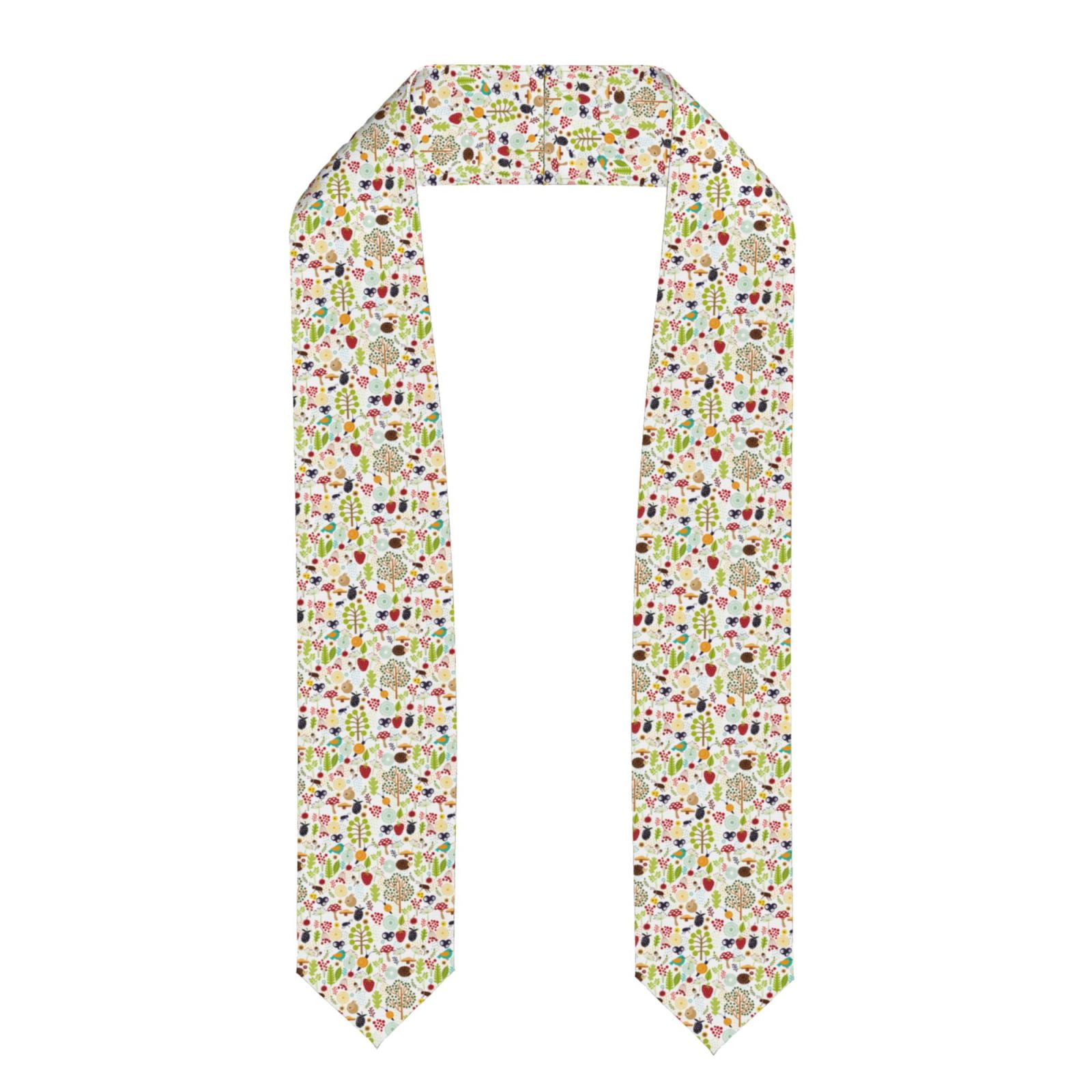 Rateoe Fall Animals Pattern Graduation Shawl Stole – Elegant Stole for ...
