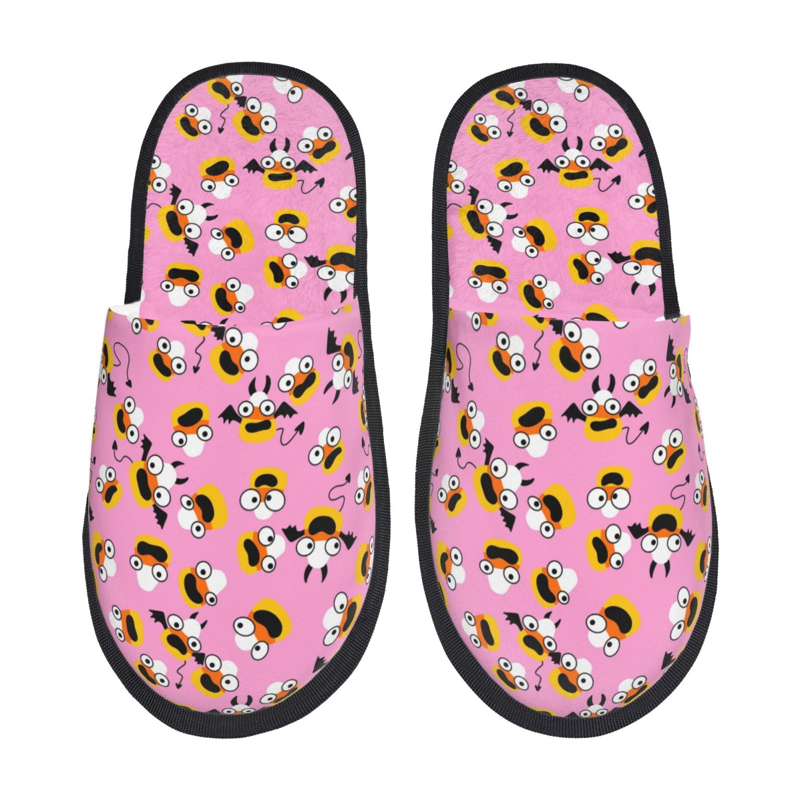Rateoe Funny corn spider web A Pattern Fuzzy Slippers Fuzzy Soft House ...