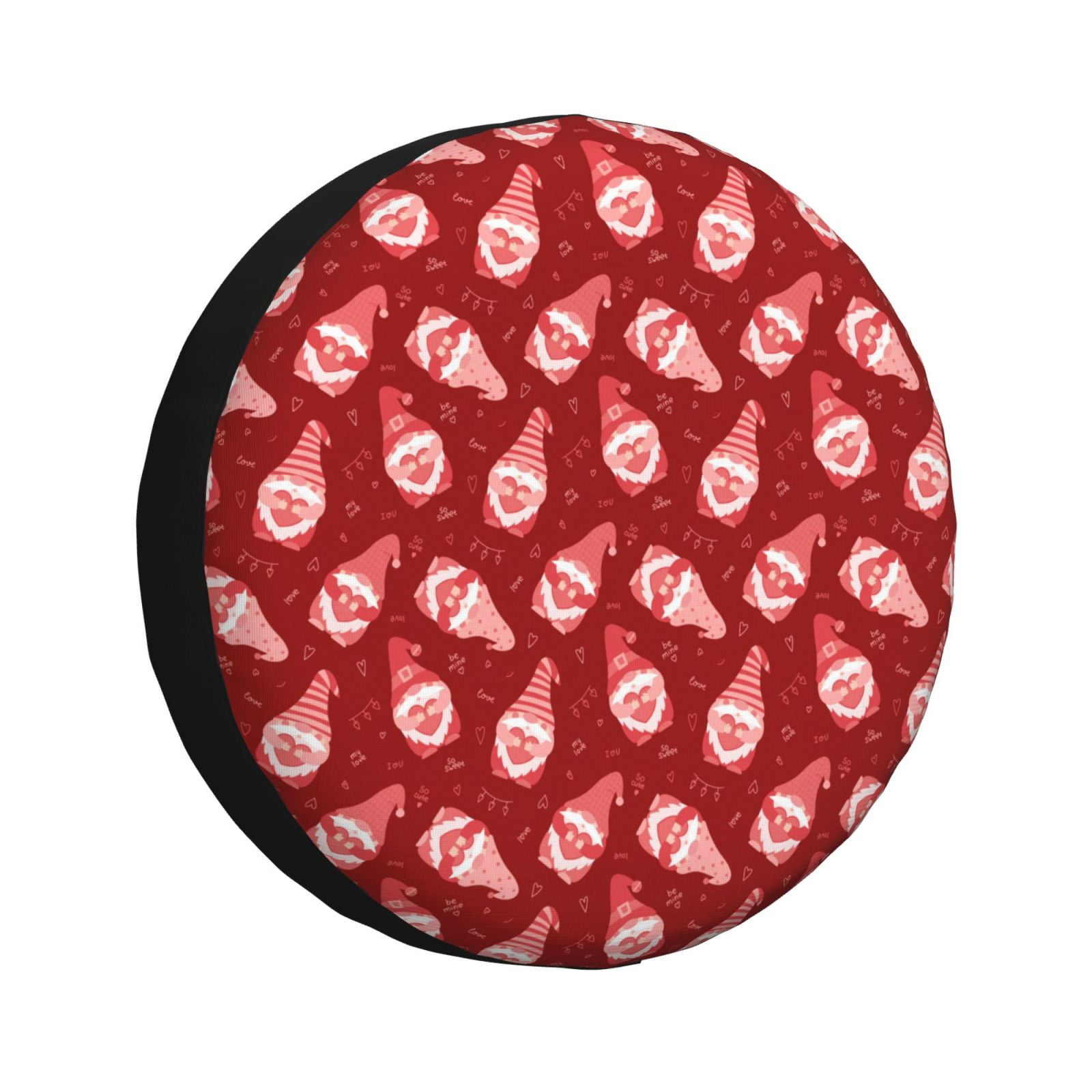 Rateoe Gnomes Holding Hearts Pattern Tire Cover Wheel Protectors ...