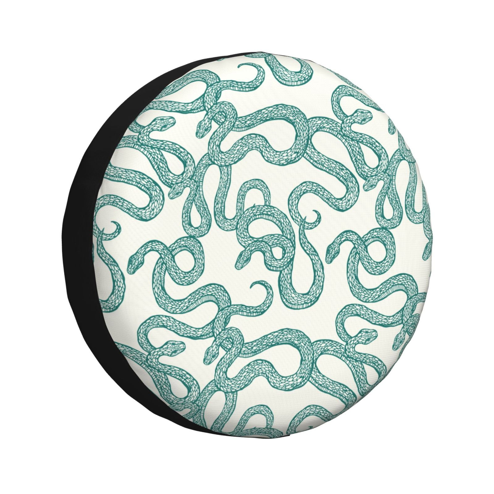 Rateoe Hand Drawn Snake Pattern Tire Cover Wheel Protectors ...