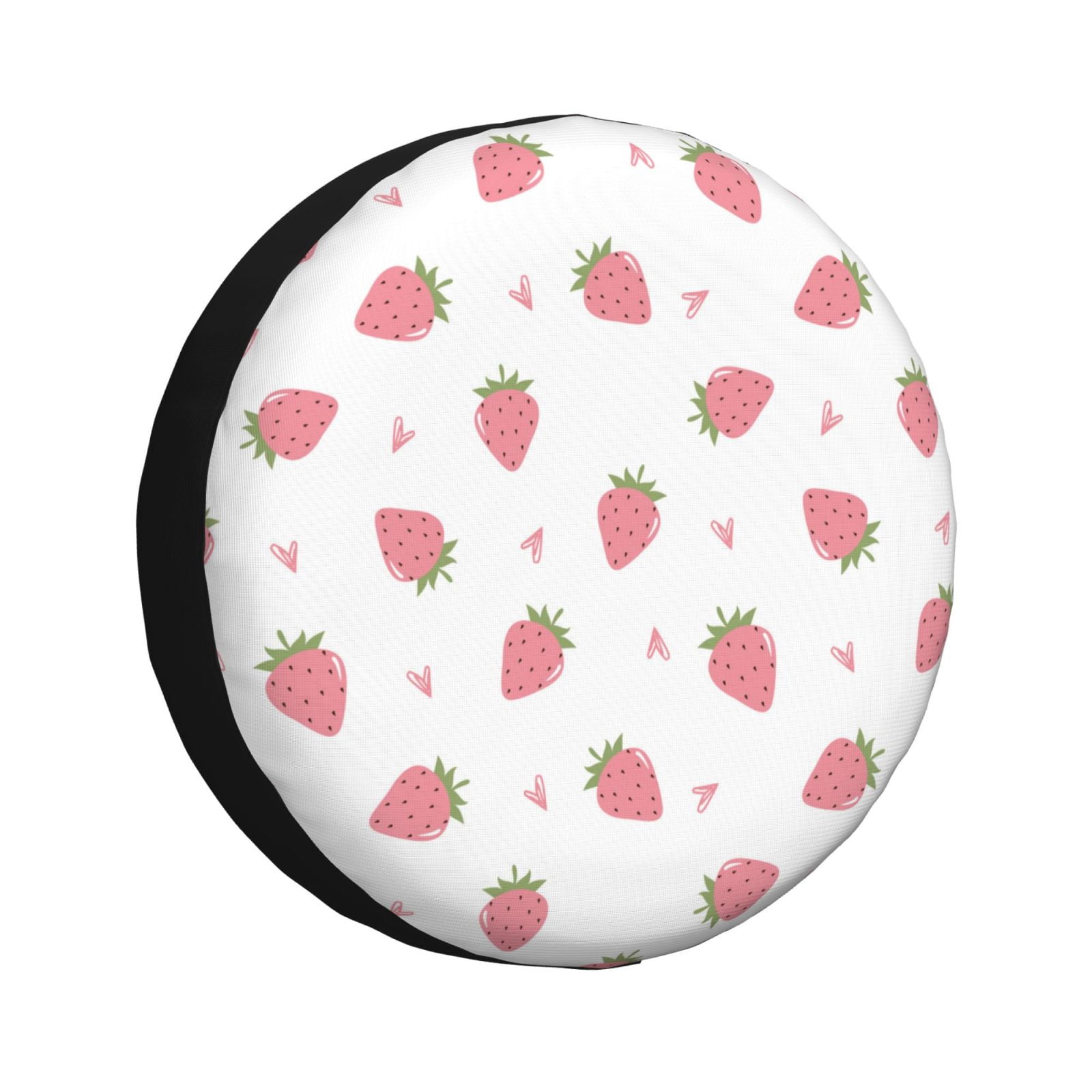 Rateoe Hand Drawn Strawberry Pattern Tire Cover Wheel Protectors ...