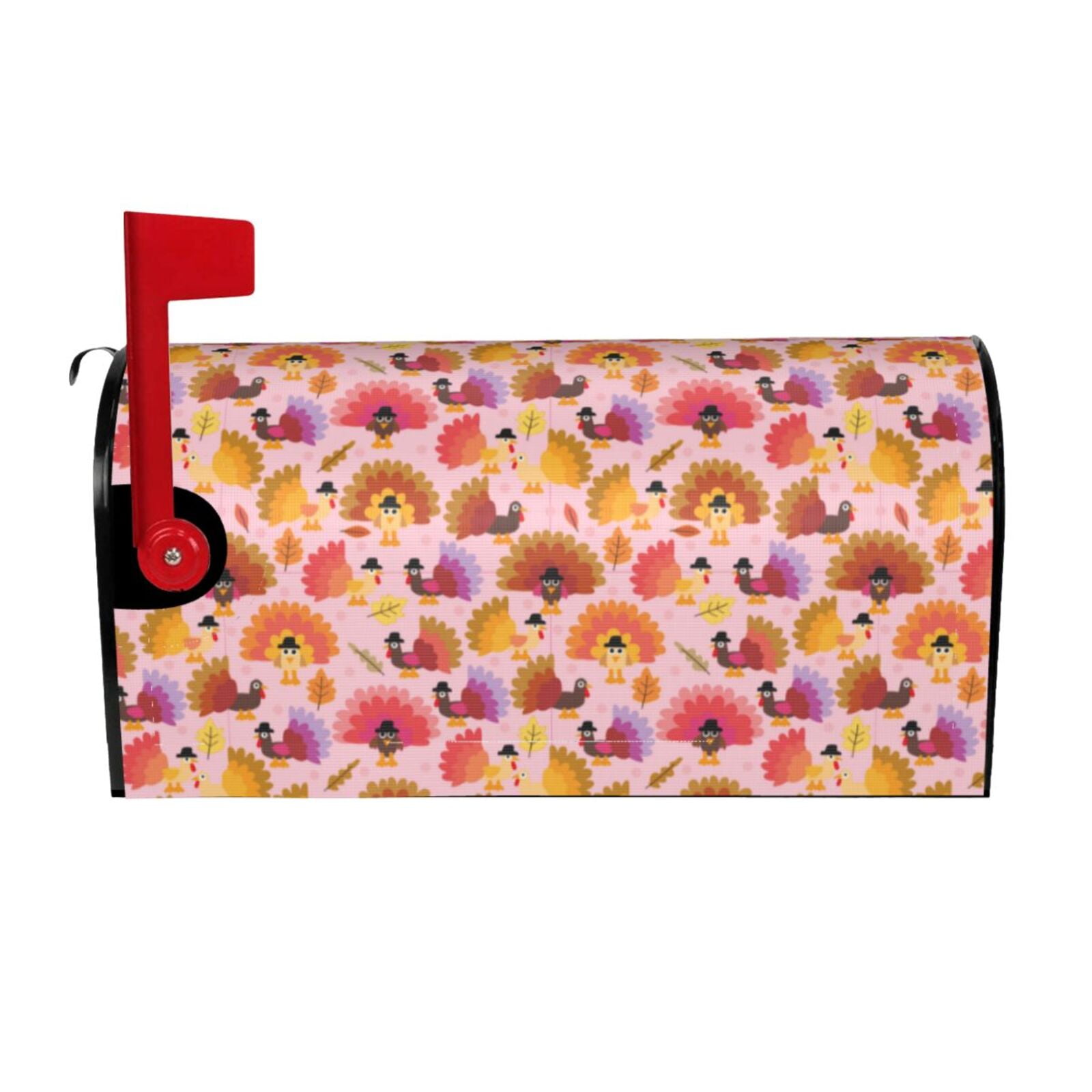Rateoe Happy Thanksgiving Turkey Printed Mailbox Covers - Easy to ...