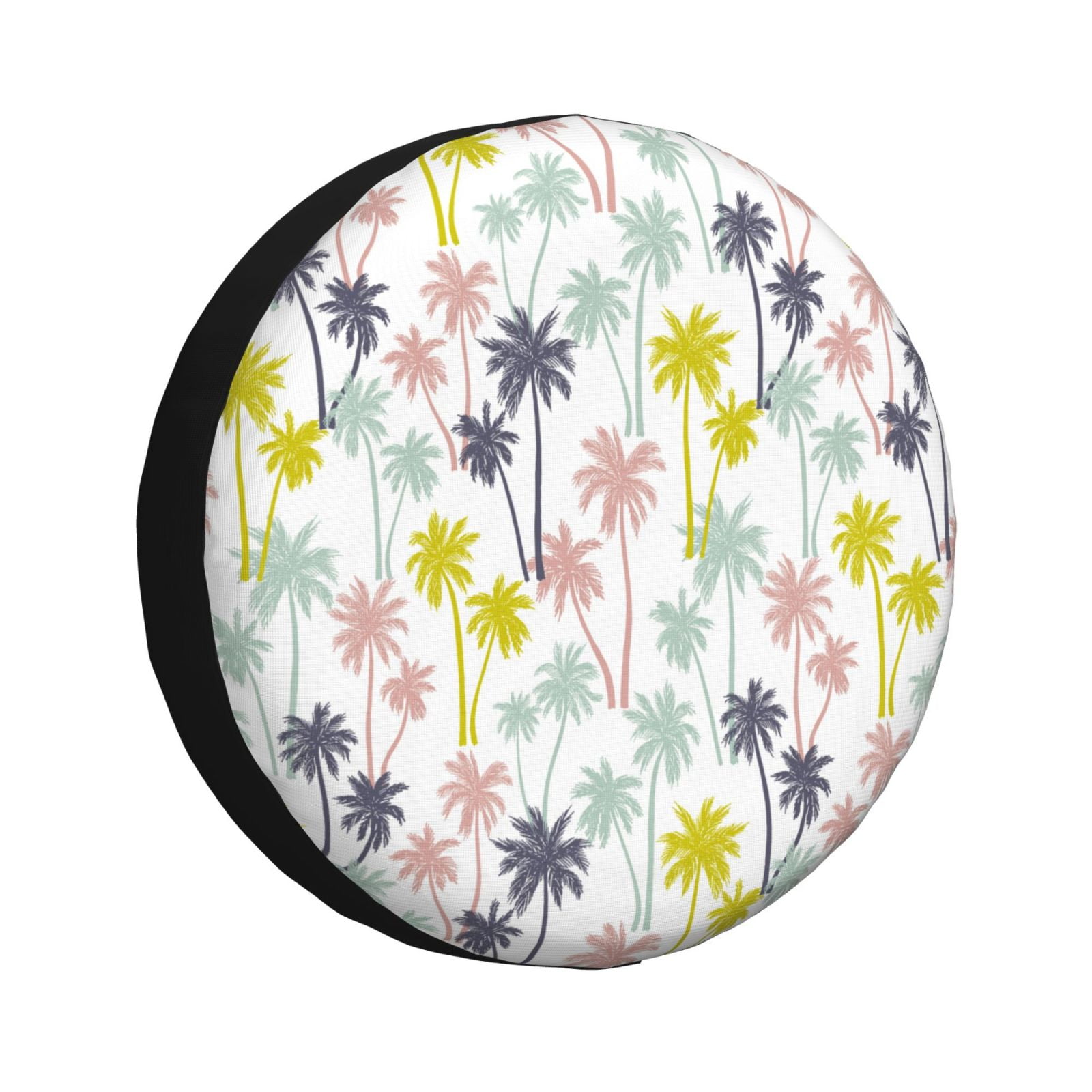 Rateoe Hawaiian Coconut Tree Pattern Tire Cover Wheel Protectors ...