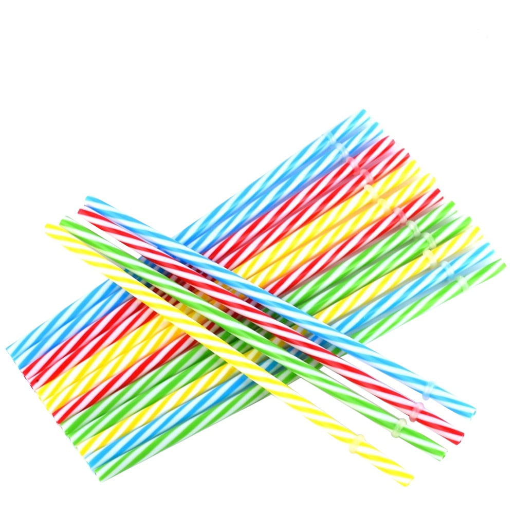 BESTONZON 50pcs Two Colors Thread Pattern Reusable Plastic Thick ...