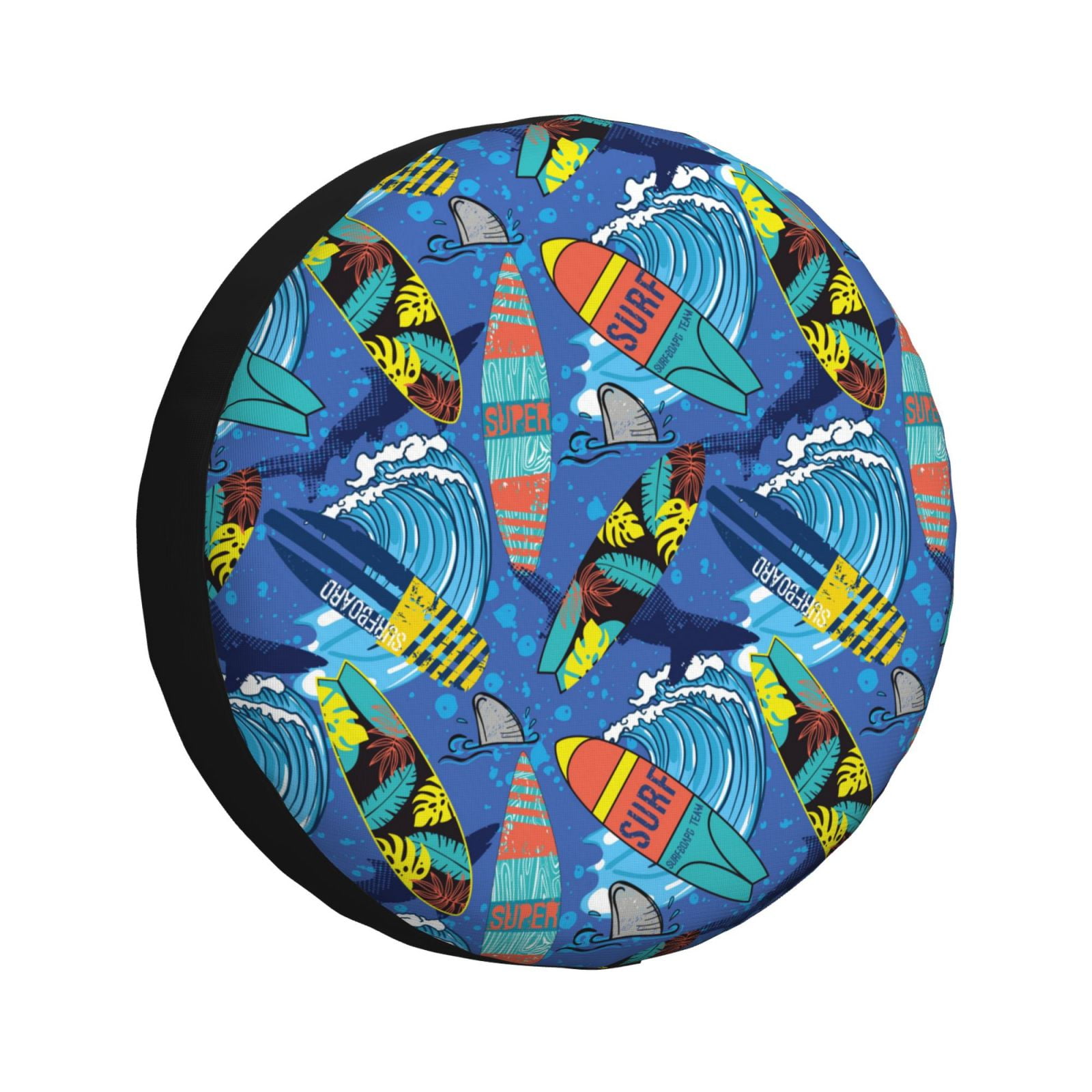 Rateoe Hawaiian Style Pattern Tire Cover Wheel Protectors Weatherproof ...