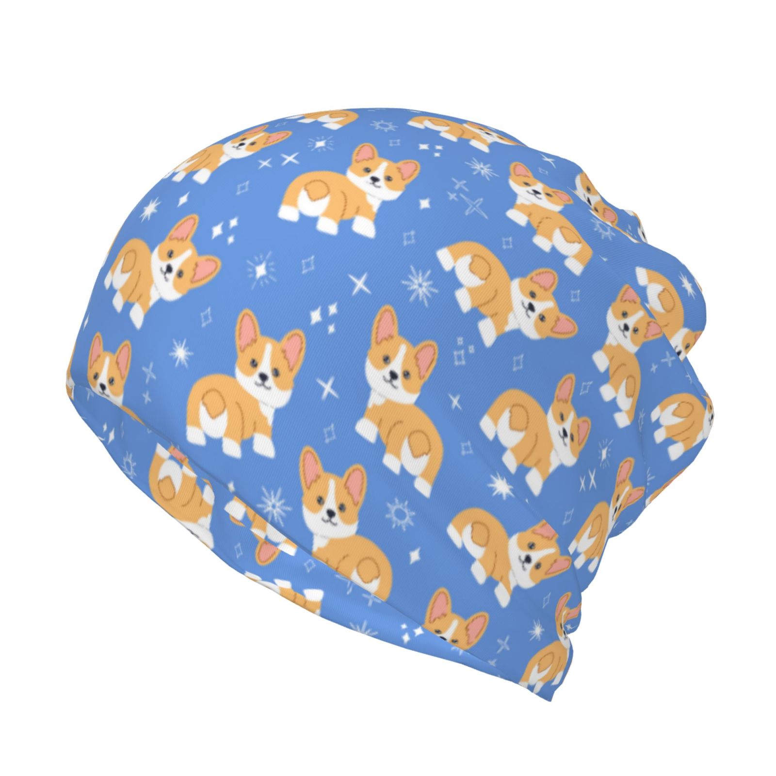 Rateoe Kawaii Corgi Cotton Slouchy Beanie Hat for Men/Women,Lightweight ...