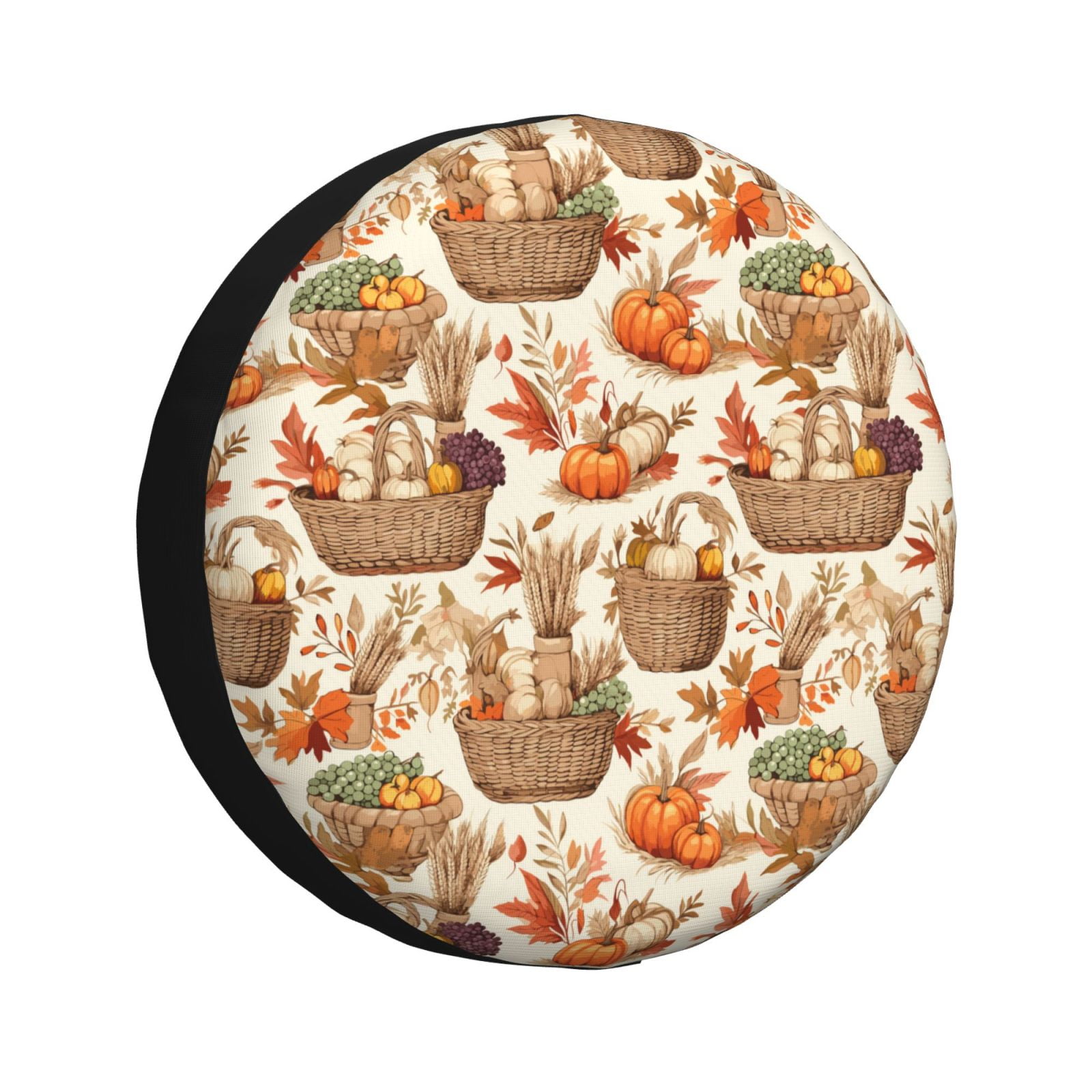 Rateoe Leaves And Berries Pattern Tire Cover Wheel Protectors ...