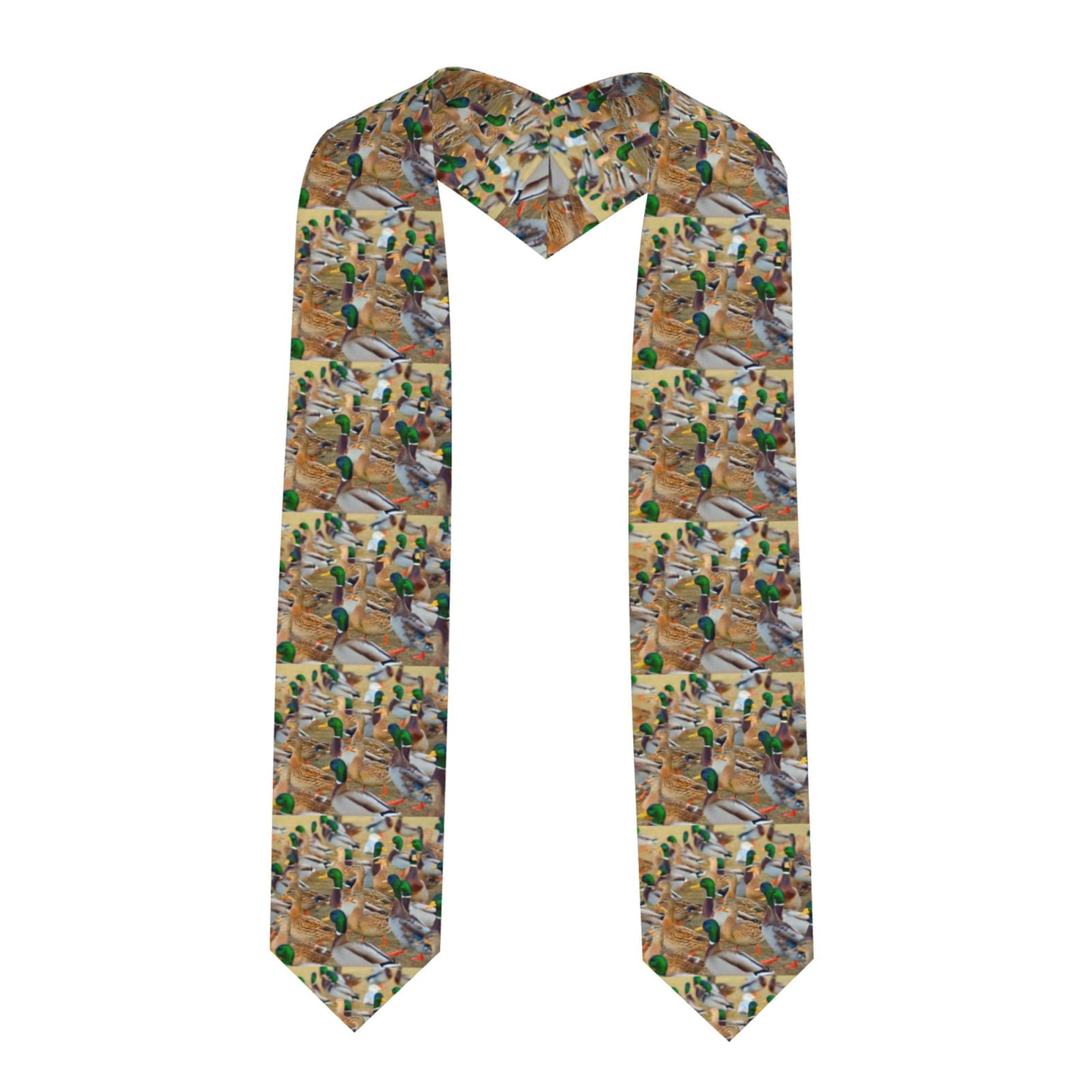 Rateoe Mallard Ducks Pattern Graduation Shawl Stole – Elegant Stole for ...
