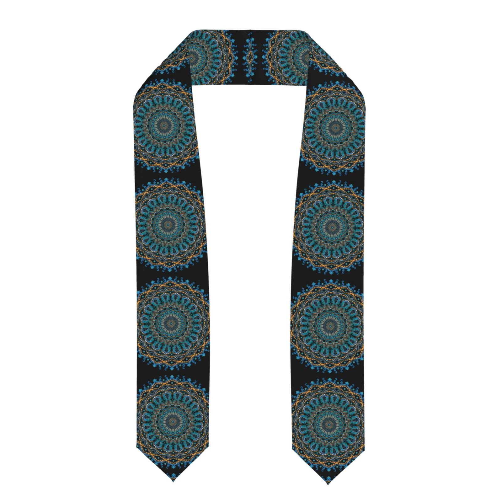 Rateoe Mandala Pattern Graduation Shawl Stole – Elegant Stole for ...