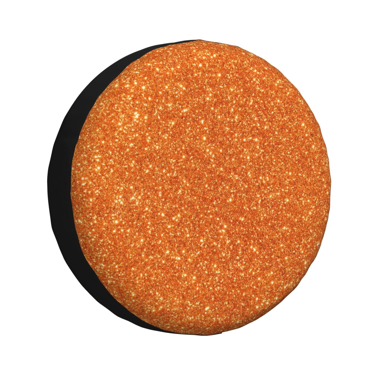 Rateoe Orange Glitter Pattern Tire Cover Wheel Protectors Weatherproof ...