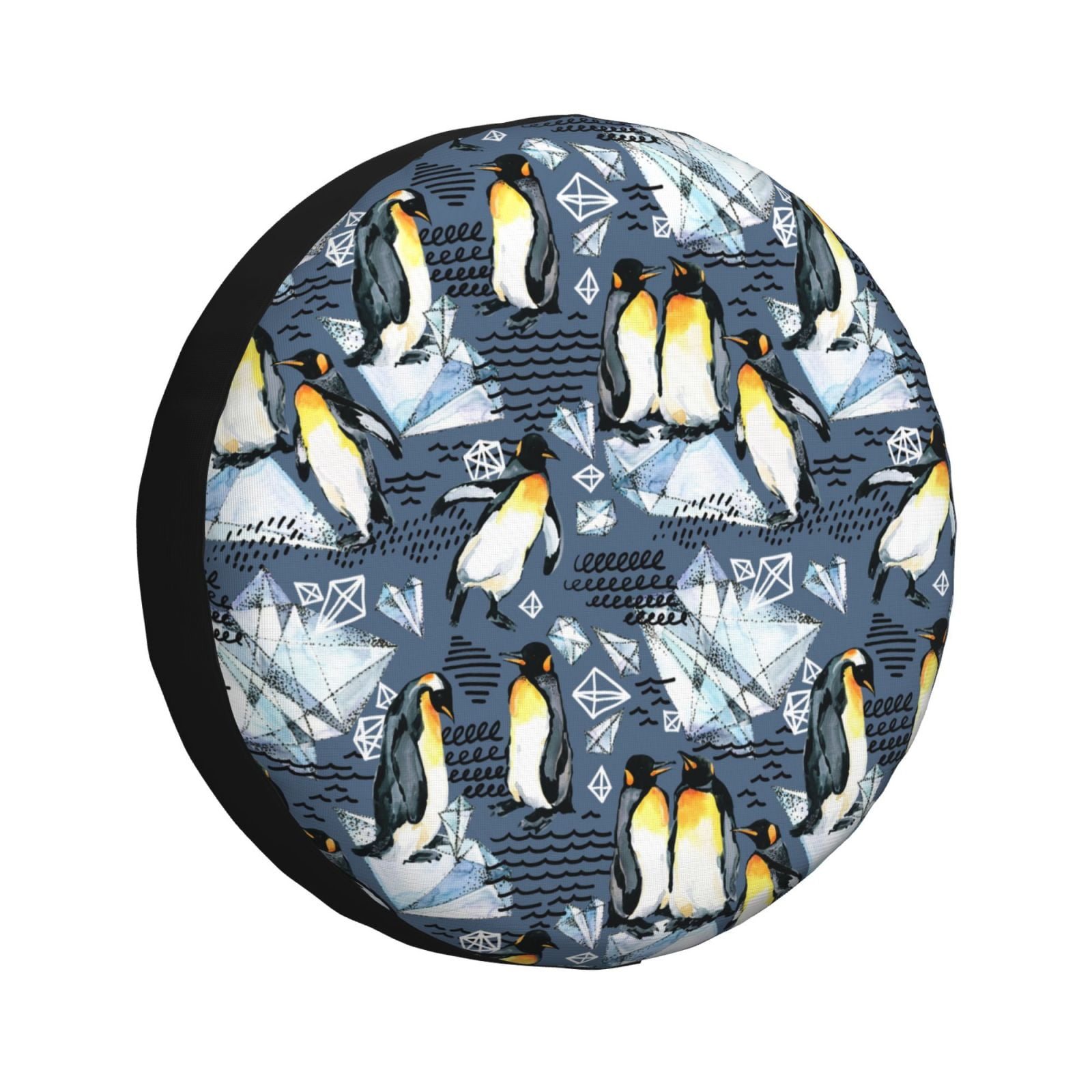 Rateoe Penguin Arctic Adventure Pattern Tire Cover Wheel Protectors ...