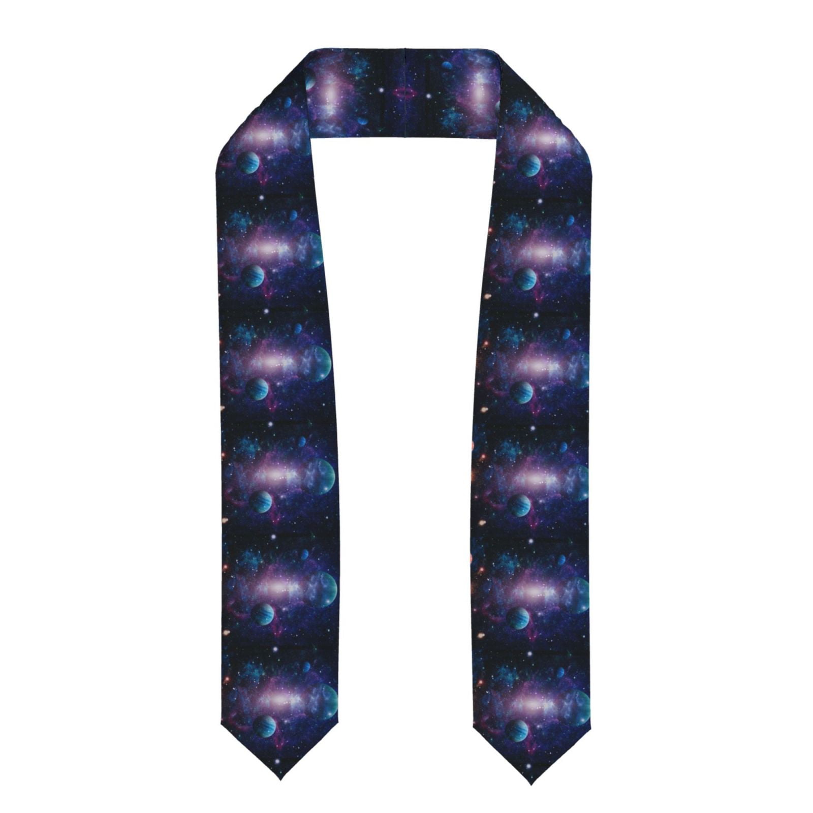 Rateoe Planets Stars And Galaxies1 Pattern Graduation Shawl Stole ...