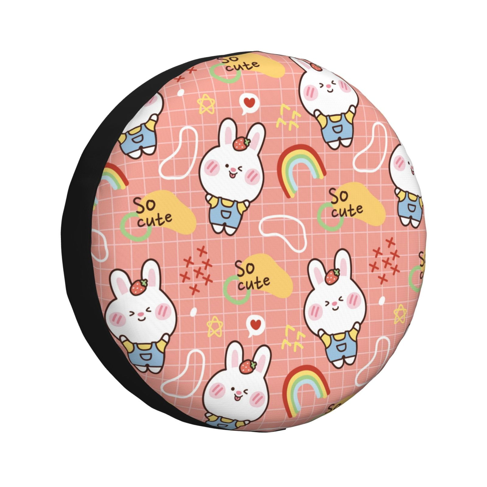 Rateoe Rabbit So Cute Pattern Tire Cover Wheel Protectors Weatherproof ...