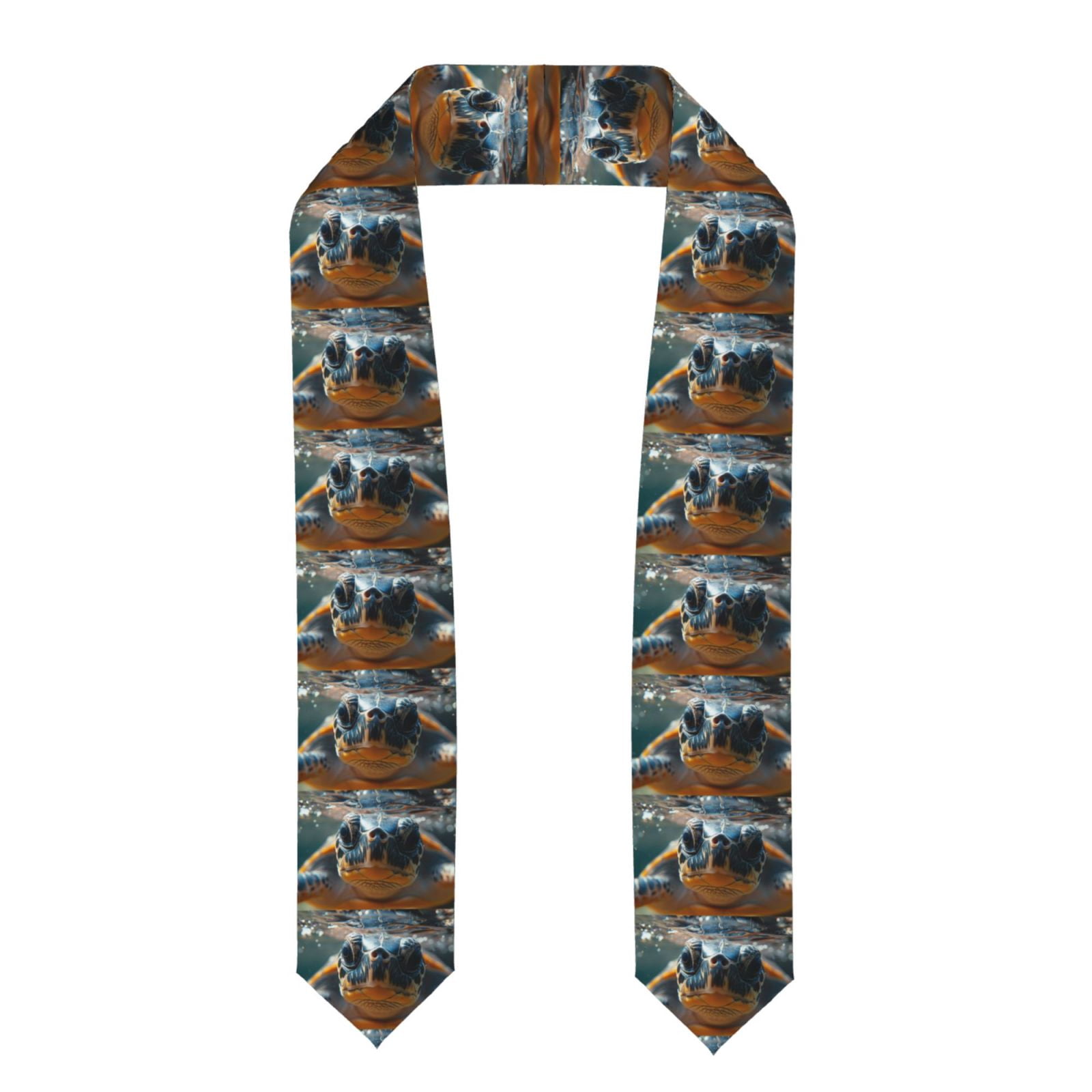Rateoe Realistic Cute Sea Turtle Pattern Graduation Shawl Stole ...