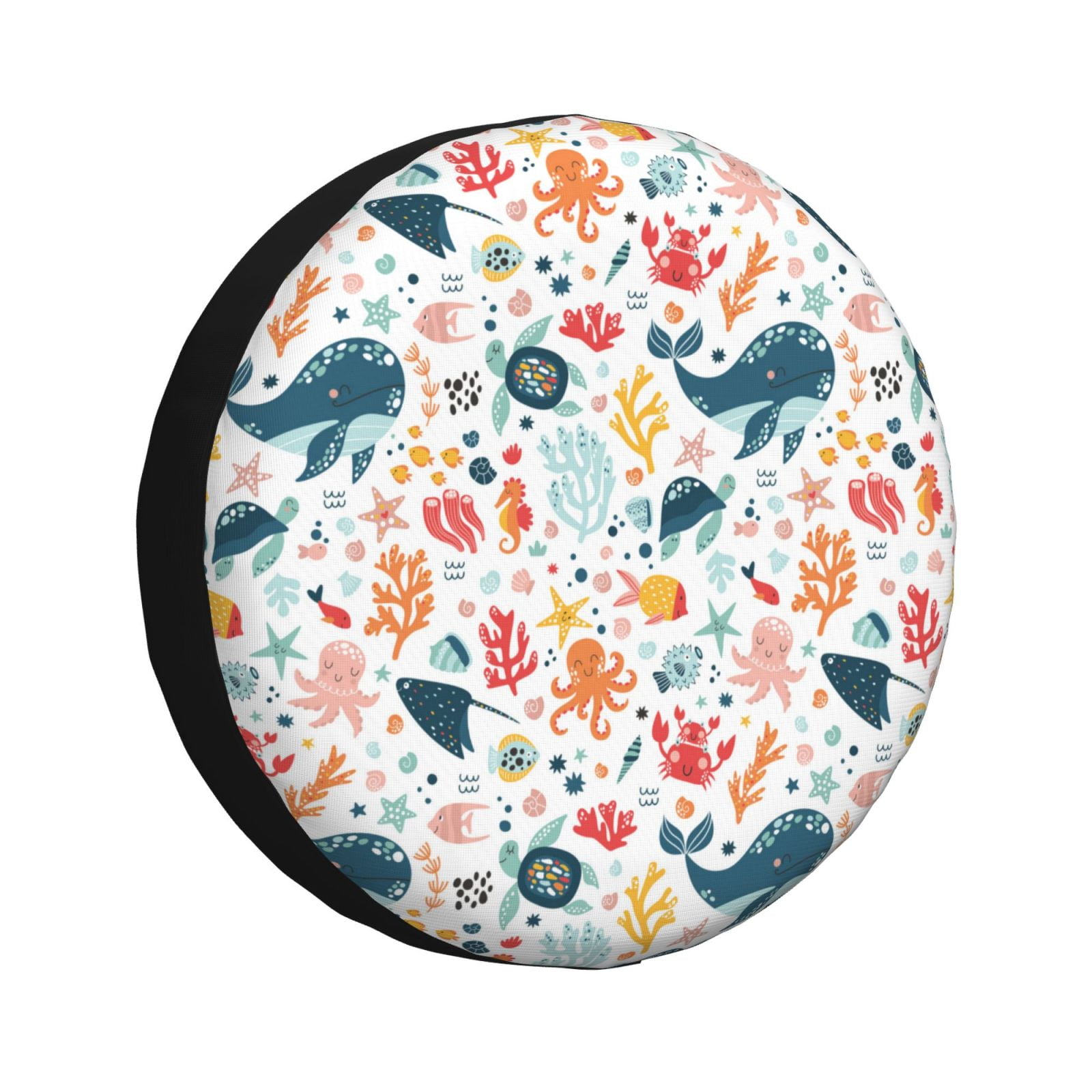 Rateoe Sea Life 1 Pattern Tire Cover Wheel Protectors Weatherproof Wheel Covers Universal Fit ...