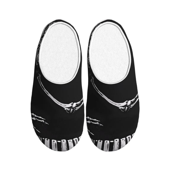 Rateoe Skeleton Playing Xylophone Print Women's Men's Cotton Knit ...