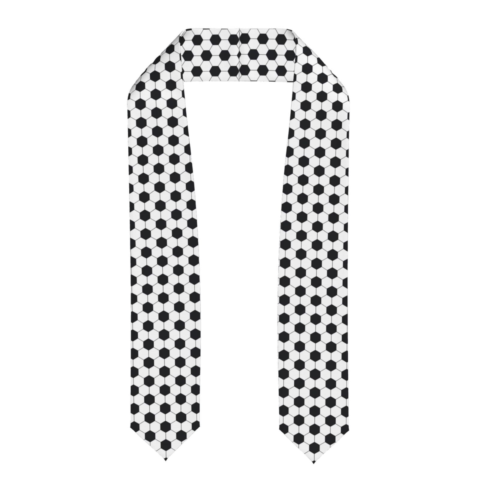 Rateoe Soccer Ball Pattern Graduation Shawl Stole – Elegant Stole for ...