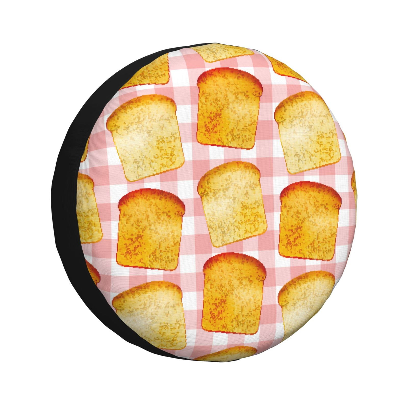 Rateoe Tasty Toasts Pattern Tire Cover Wheel Protectors Weatherproof ...