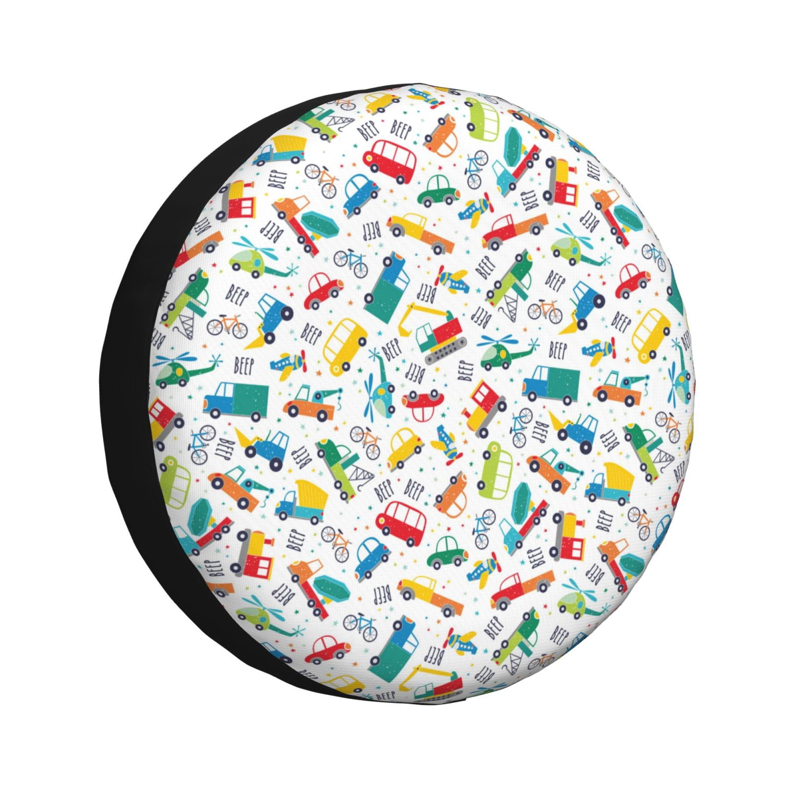 Rateoe Transport1 Pattern Tire Cover Wheel Protectors Weatherproof ...
