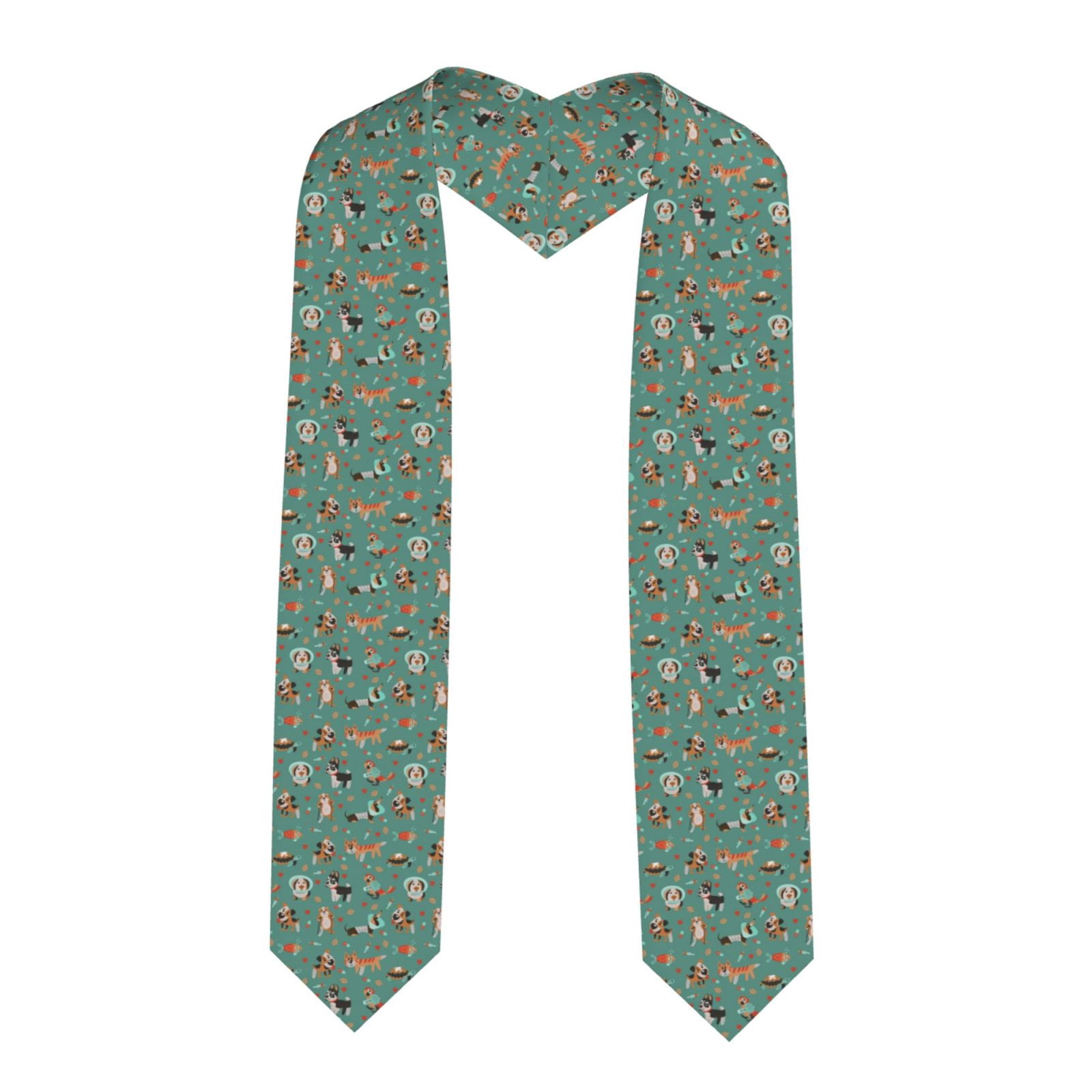 Rateoe Veterinary Clinics Pattern Graduation Shawl Stole – Elegant ...