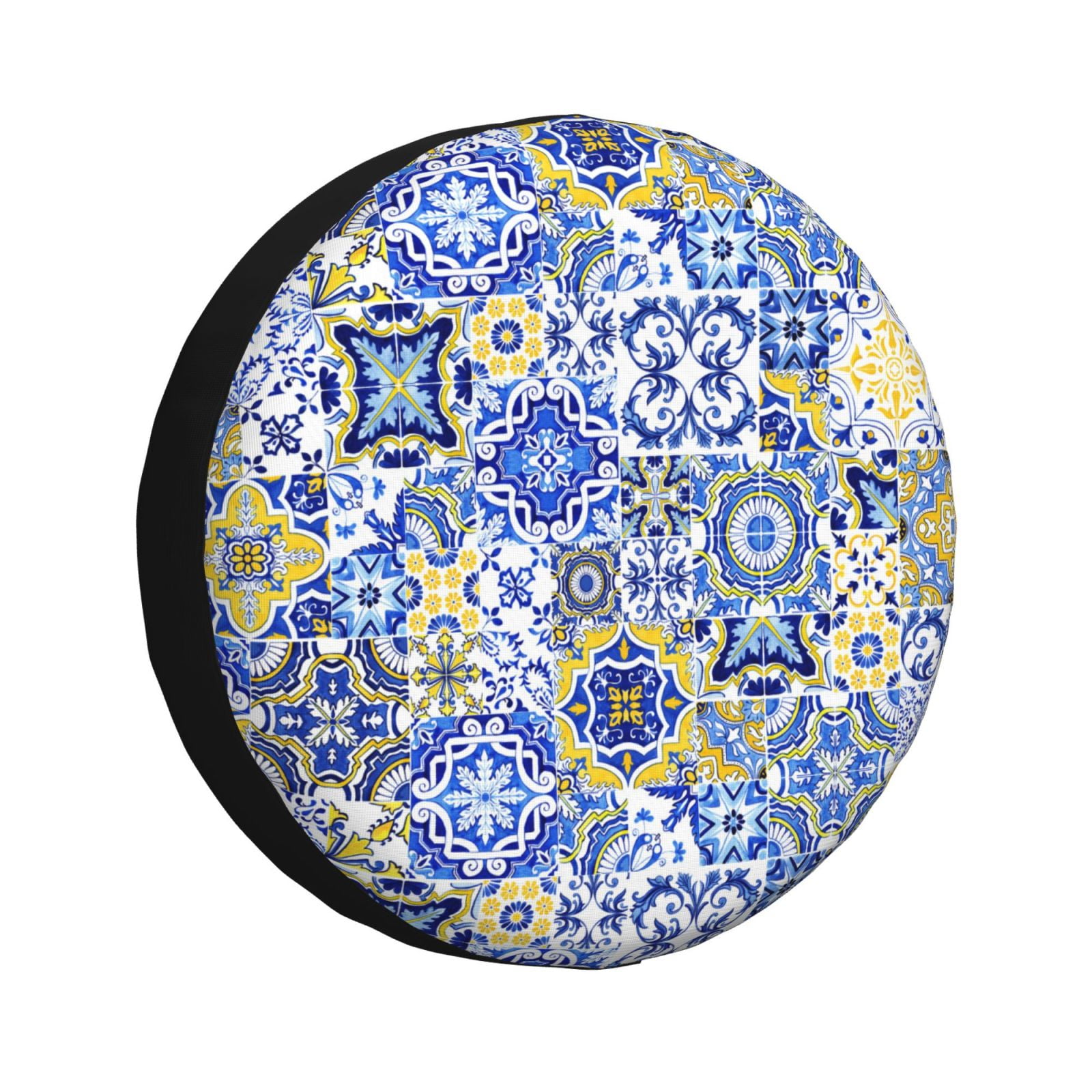 Rateoe Watercolor Artwork Pattern Tire Cover Wheel Protectors ...