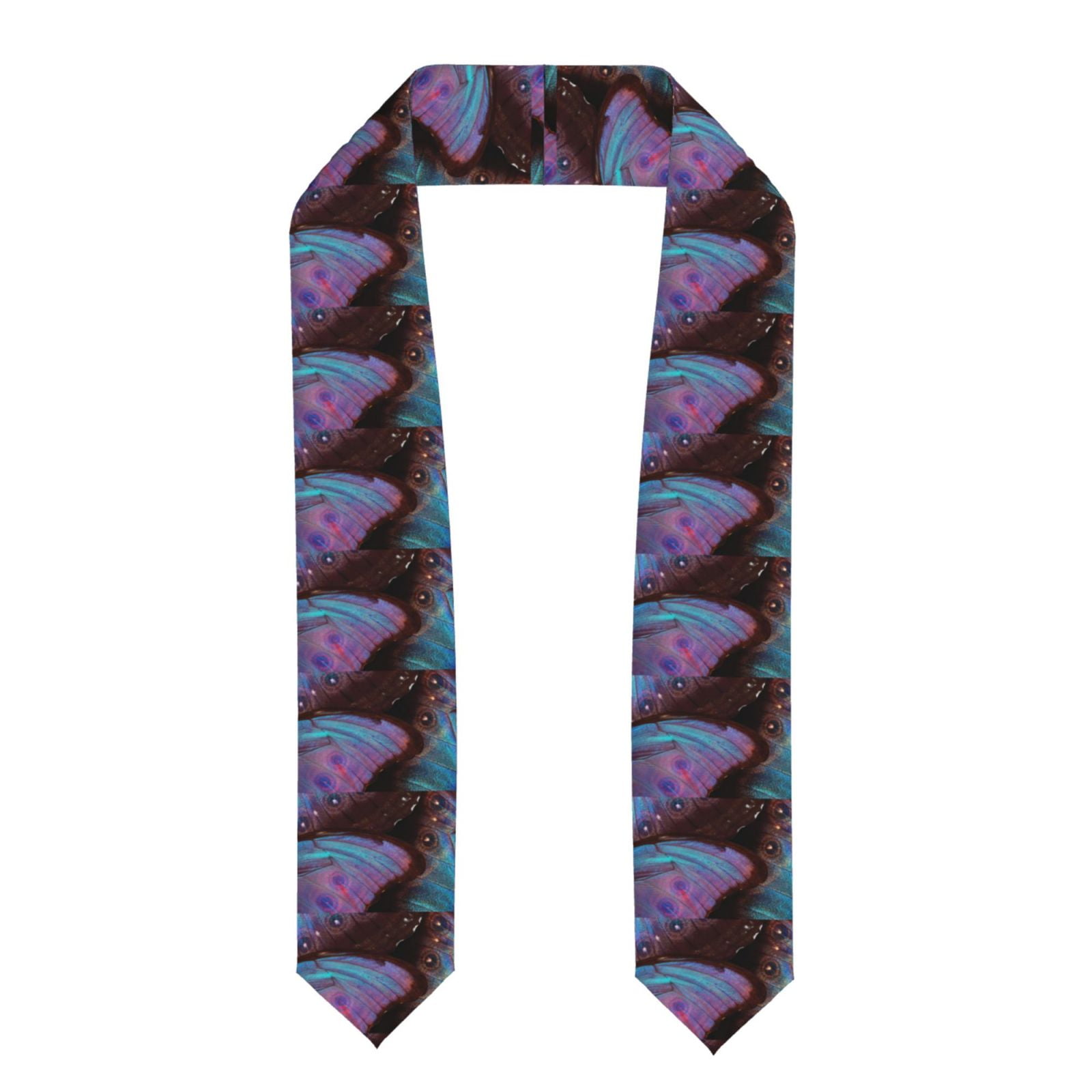 Rateoe Wings Of A Butterfly Pattern Graduation Shawl Stole – Elegant ...