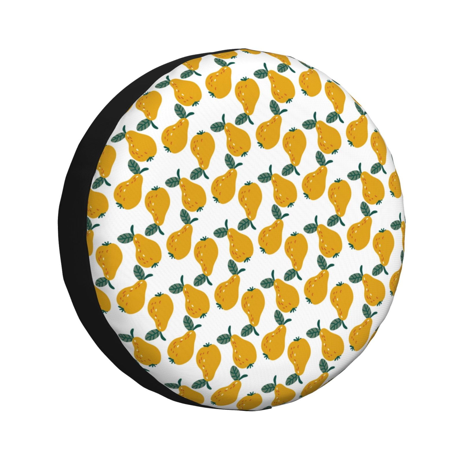 Rateoe Yellow Pears Pattern Tire Cover Wheel Protectors Weatherproof ...