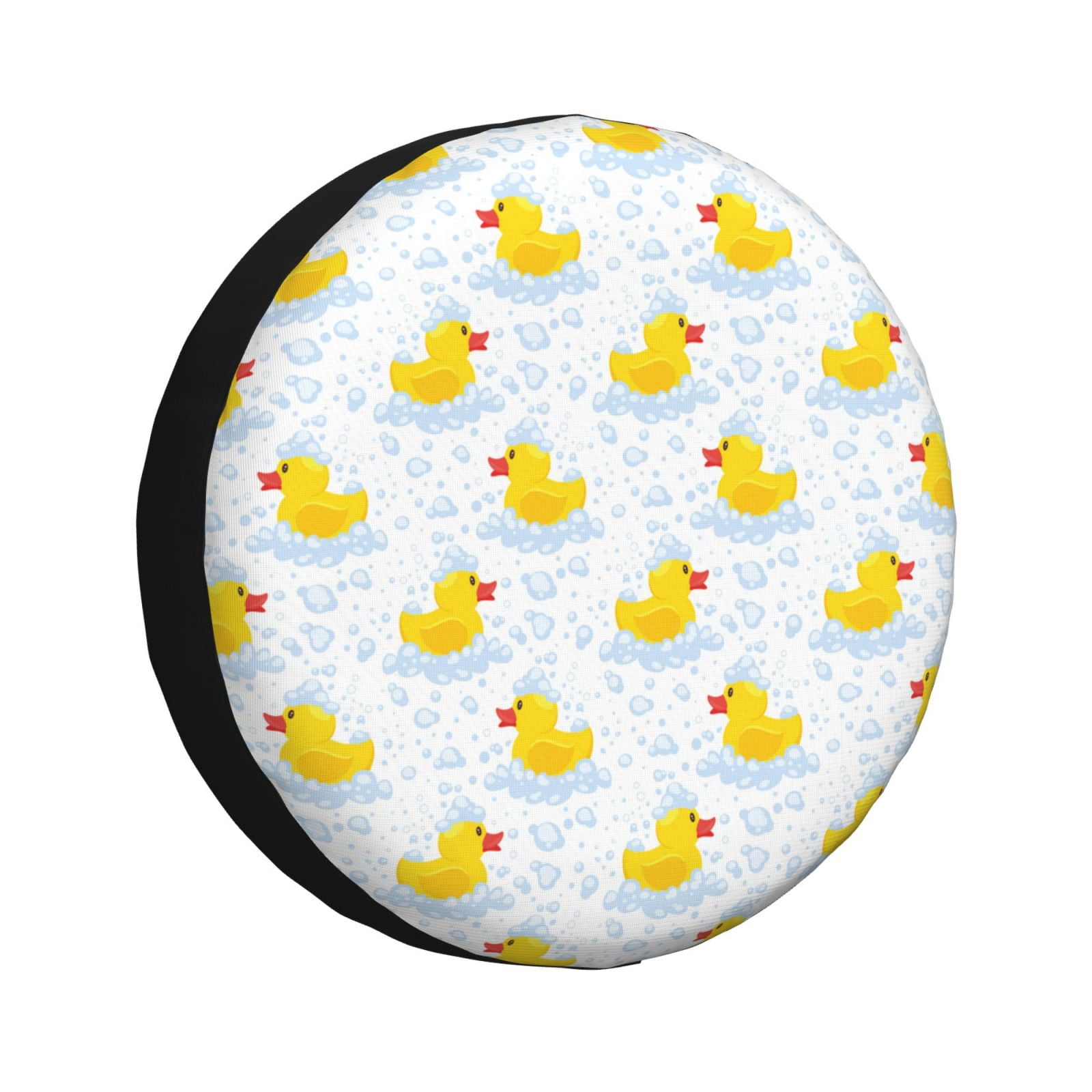 Rateoe Yellow Rubber Duck Pattern Tire Cover Wheel Protectors ...