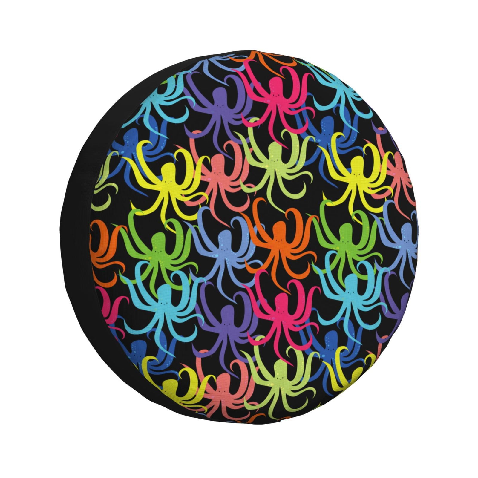 Rateoe cartoon octopus Pattern Tire Cover Wheel Protectors Weatherproof ...