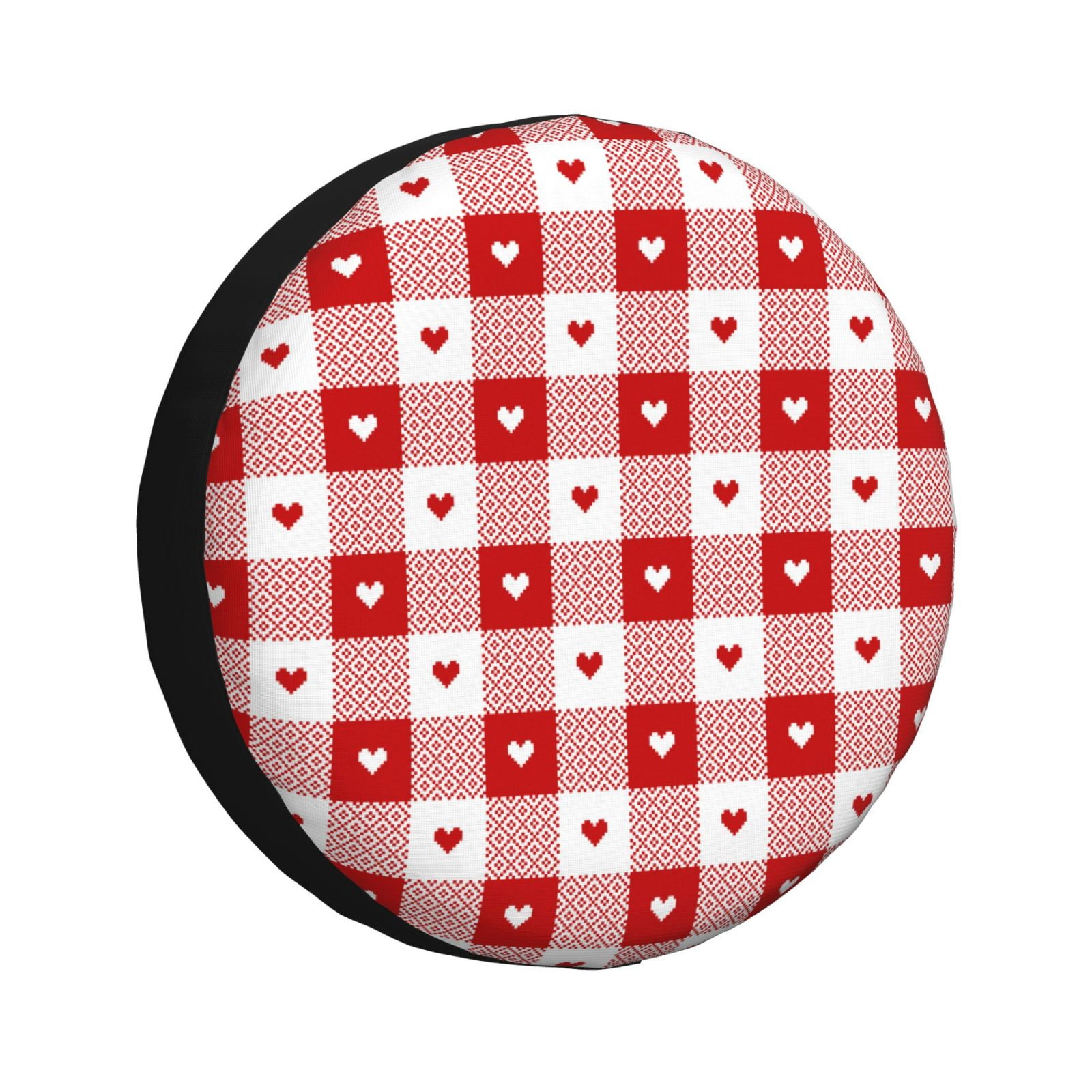 Rateoe geometric with hearts Pattern Tire Cover Wheel Protectors ...