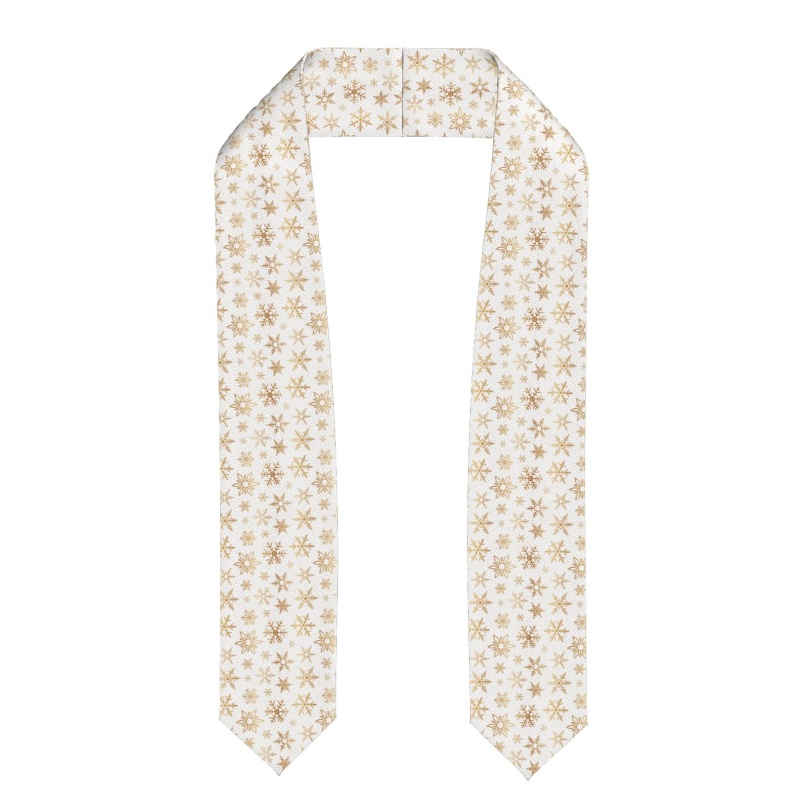 Rateoe gold Snowflake print Pattern Graduation Shawl Stole – Elegant ...