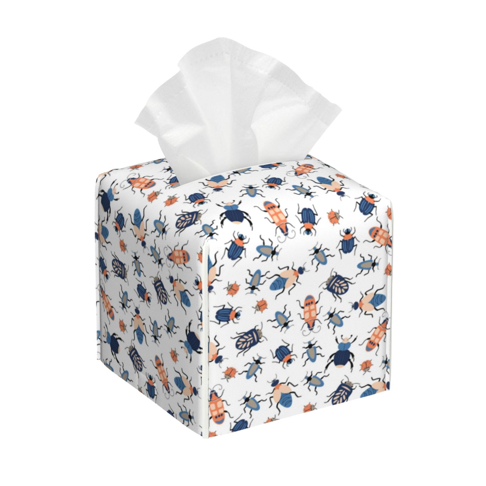 Rateoe natural insects Pattern Tissue Box Cover, Modern Square ...