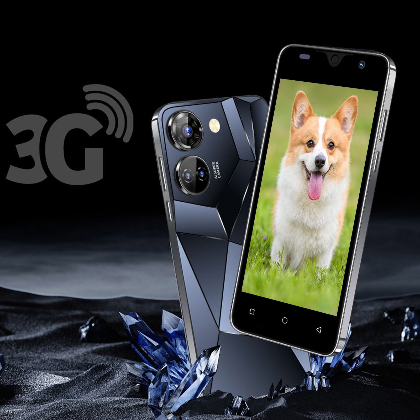 Ratfeit Cell Phones Unlocked, Unlocked Android Smartphone 16GB ROM+1GB ...