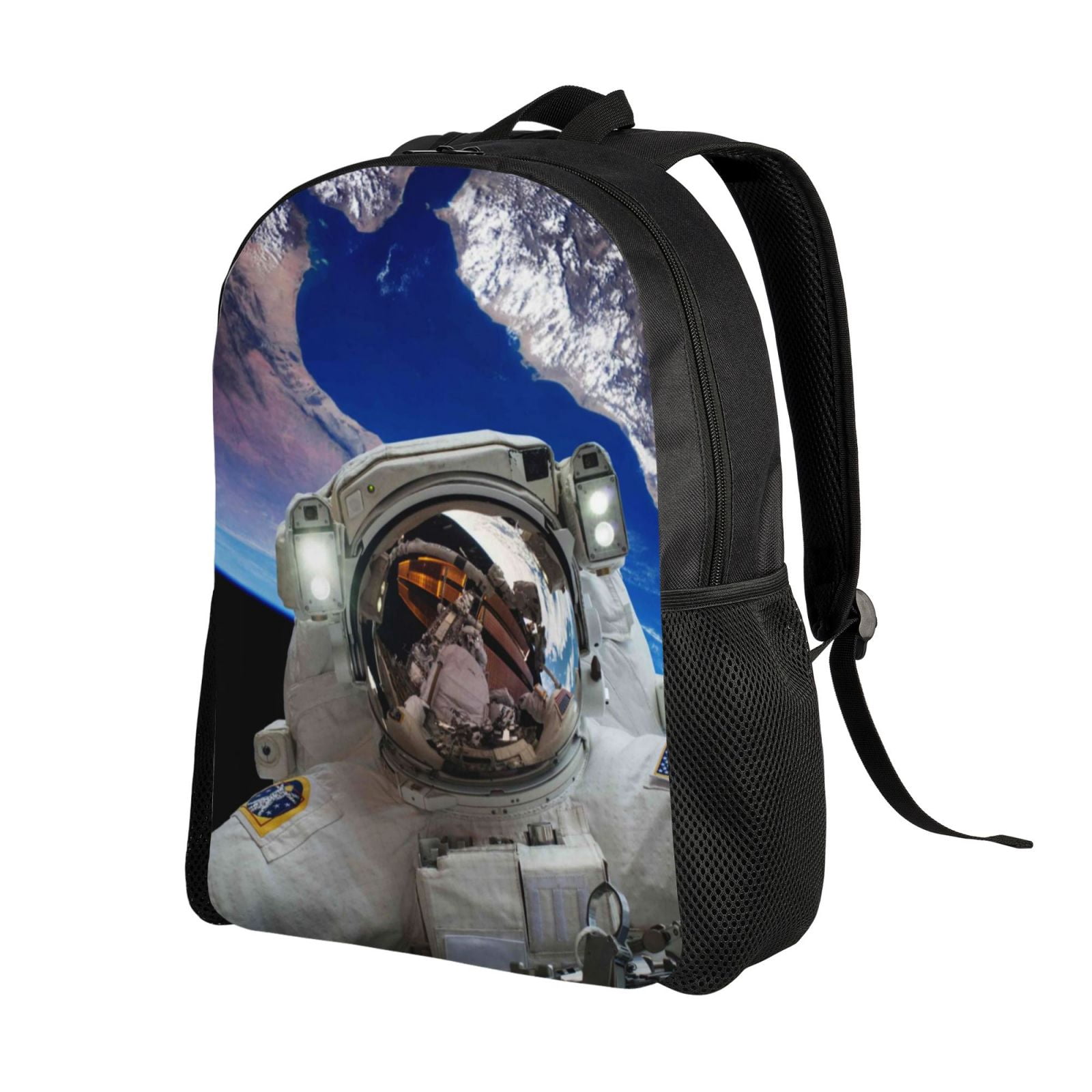 Ratiio Astronaut in Outer Space Print Backpack with Padded 15-inch ...
