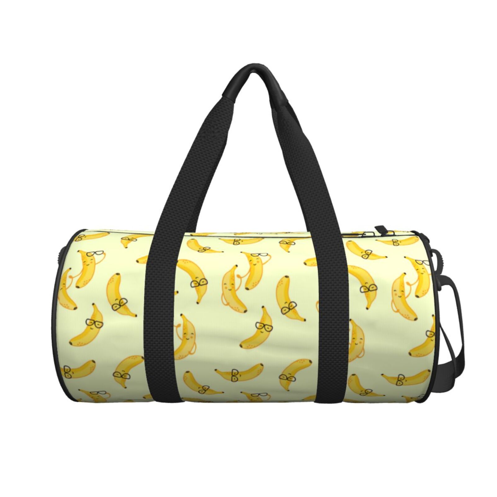 Ratiio Bananas Pattern Foldable Sports Gym Bag with Wet Dry Pocket ...