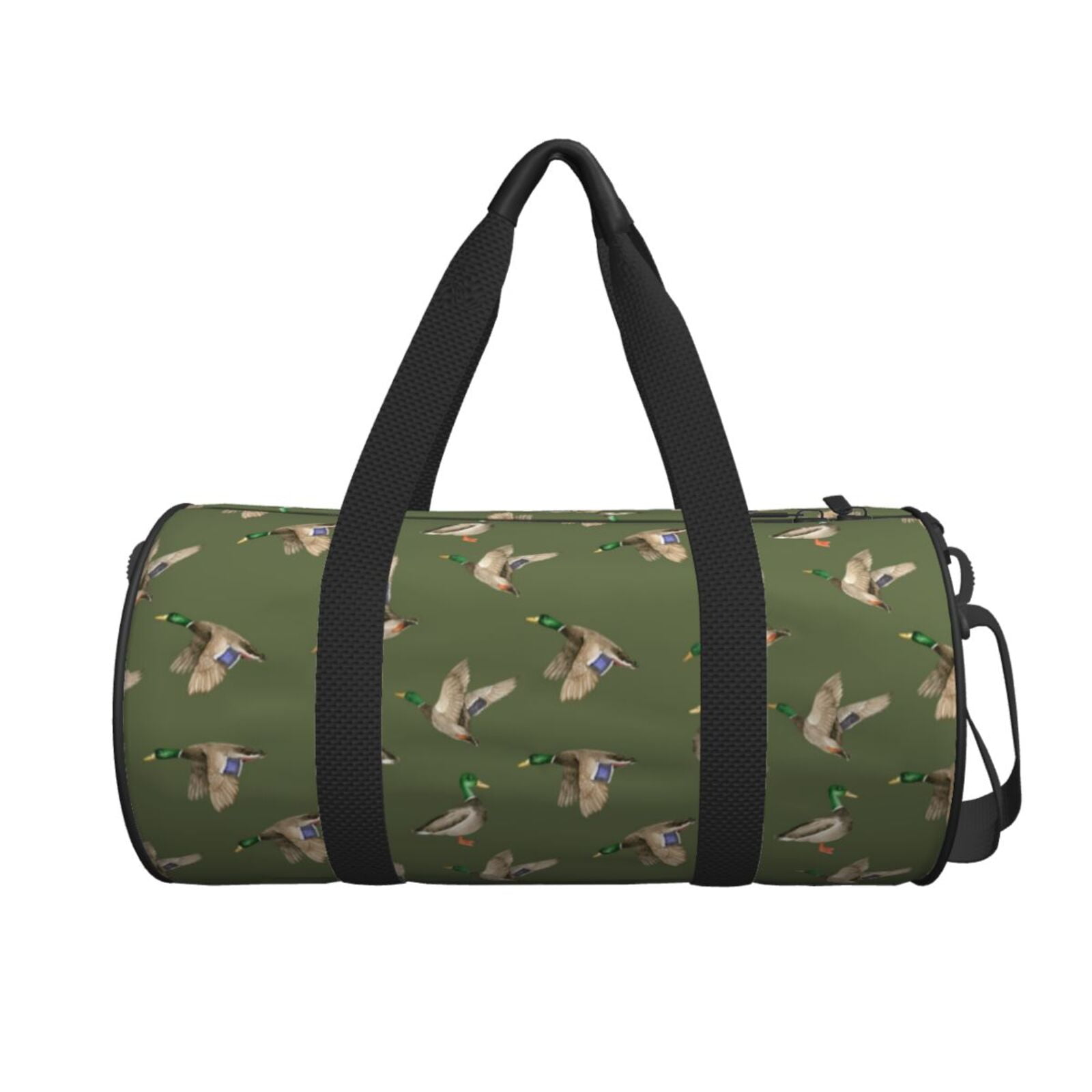 Ratiio Birds Wild Ducks Pattern Foldable Sports Gym Bag with Wet Dry ...