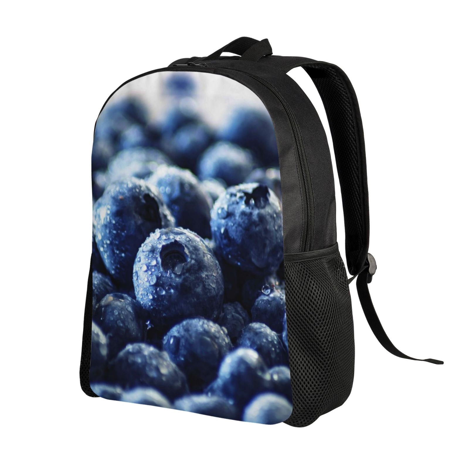 Ratiio Blueberry Print Backpack with Padded 15-inch Laptop Sleeve ...