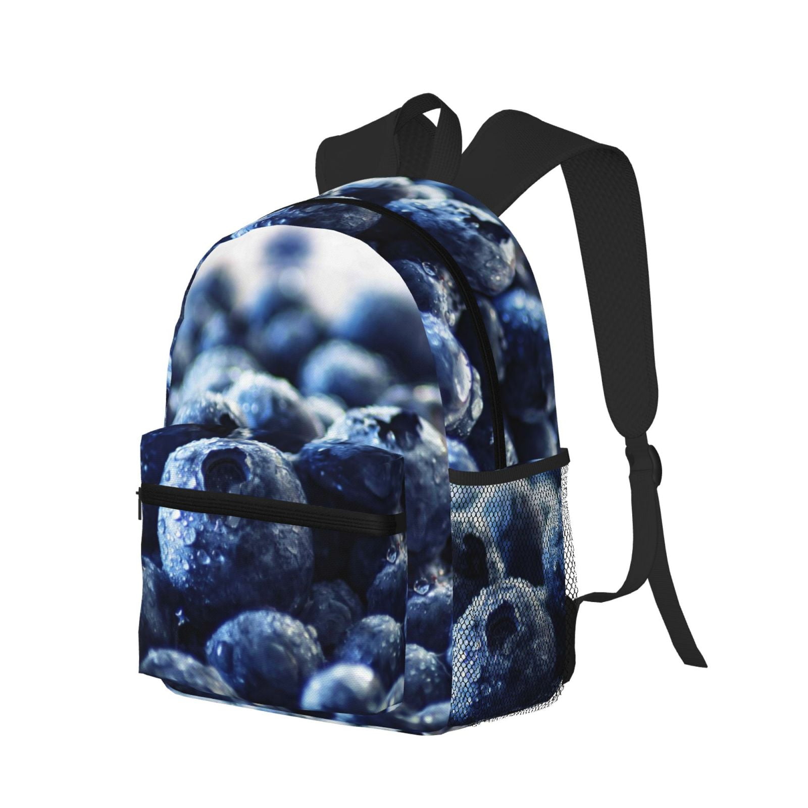 Ratiio Blueberry Print Casual Backpack for Men and Women, Water ...